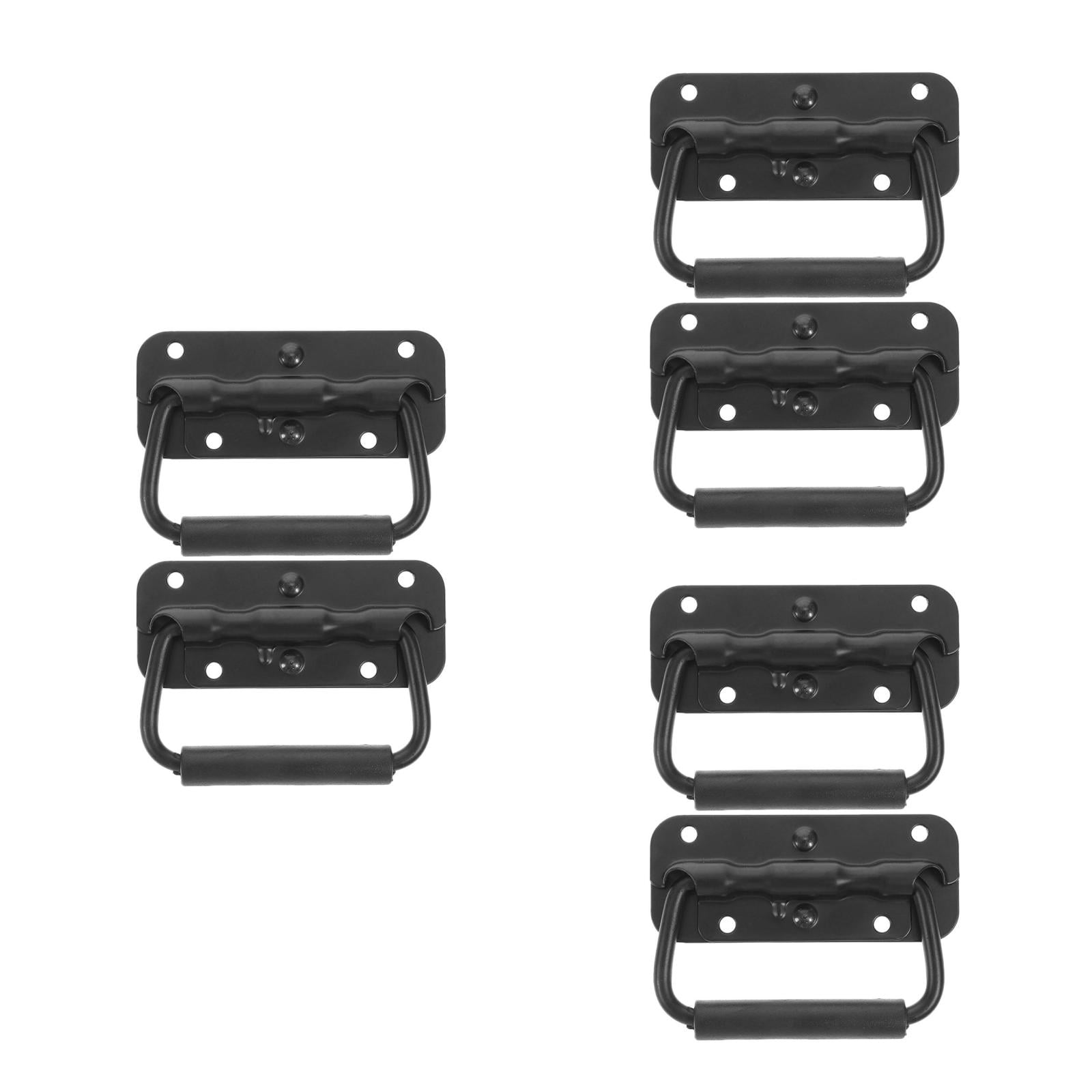 Worgeous 6 pcs Spring-Loaded Folding Handles For Wooden Boxes And Tool ...