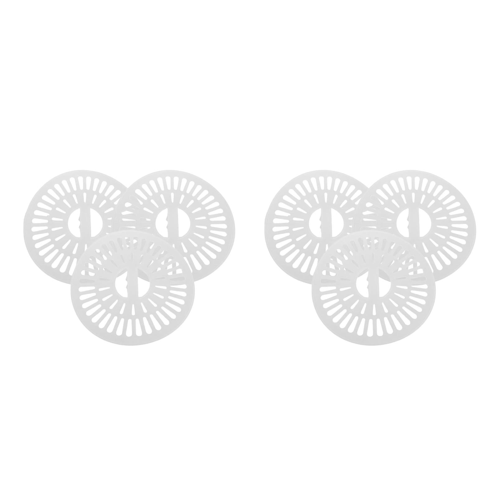 Worgeous 6 pcs Washer Dryer Top Protector Plastic Sink Drain Strainer ...