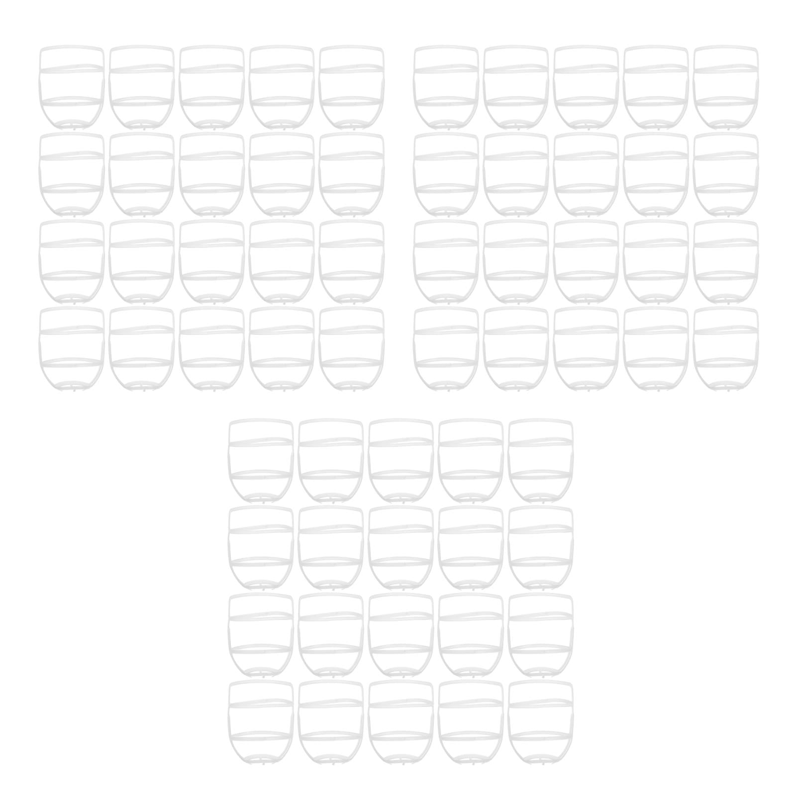 Worgeous 60 PCS Saline Bottle Hanging Nets Plastic Drip Covers Water ...