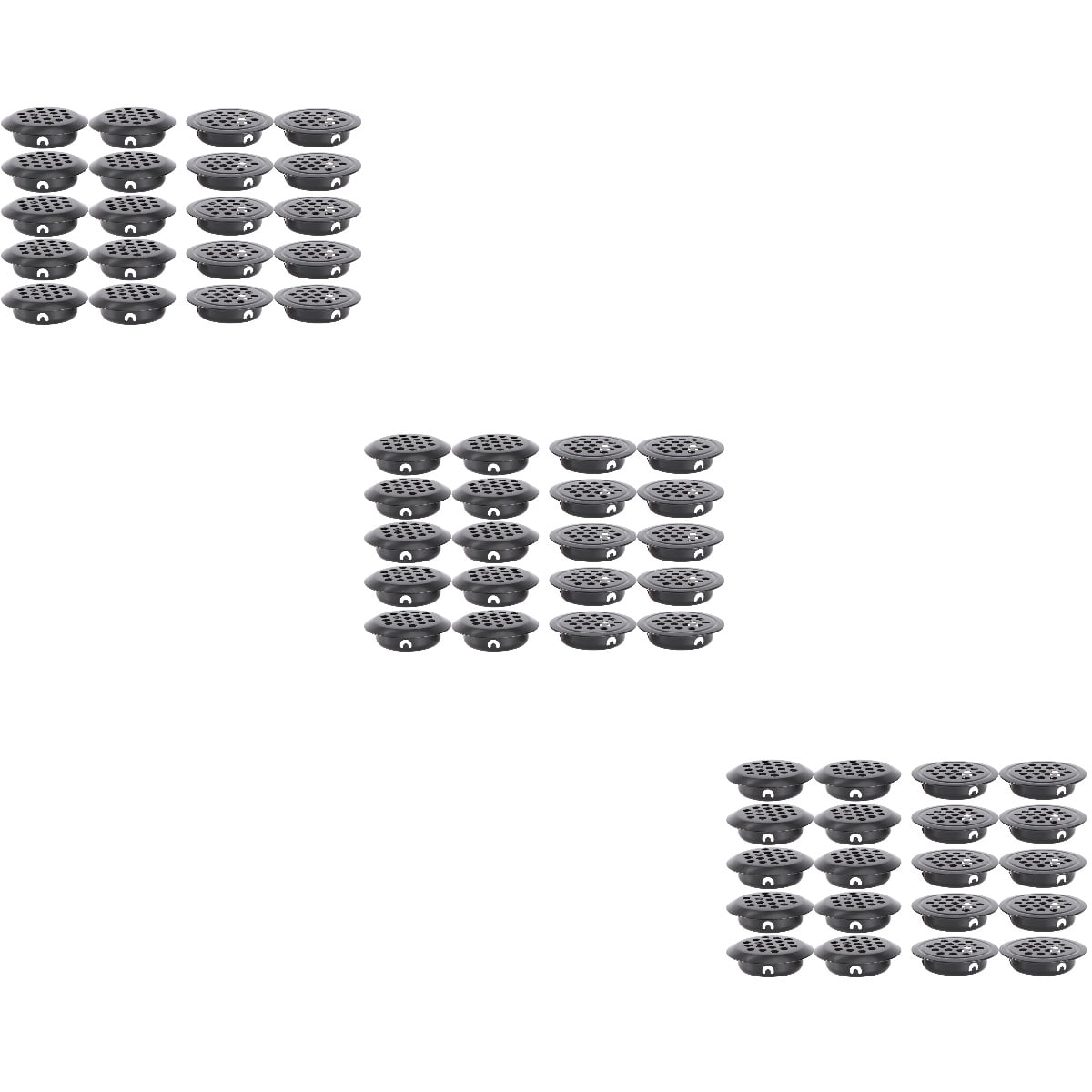 Worgeous 60 Pcs Heat Dissipation Mesh Hole Practical Air Ventilation ...