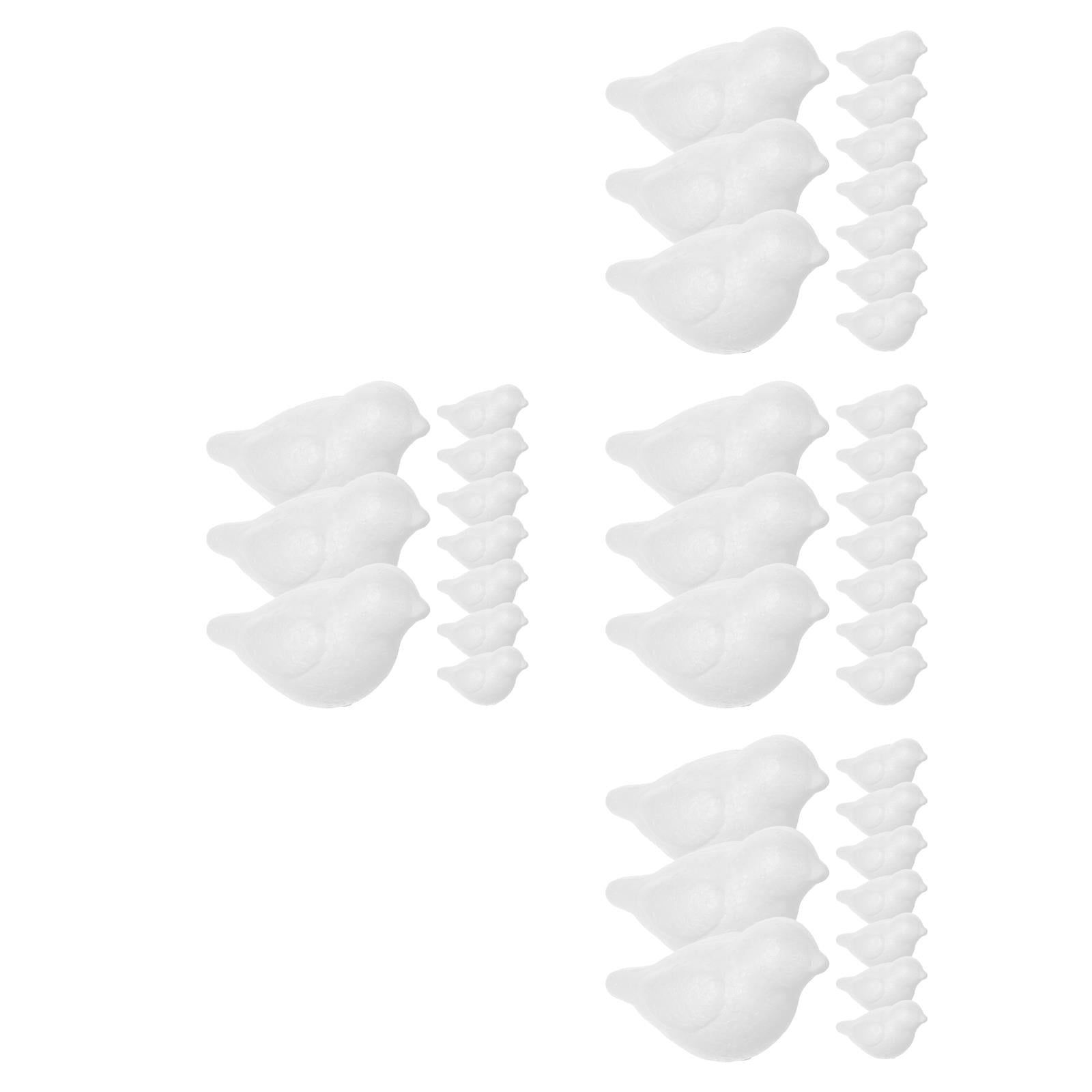 Worgeous 60 pcs Foams Bird Models Decorative Bird Model Diy Painting ...