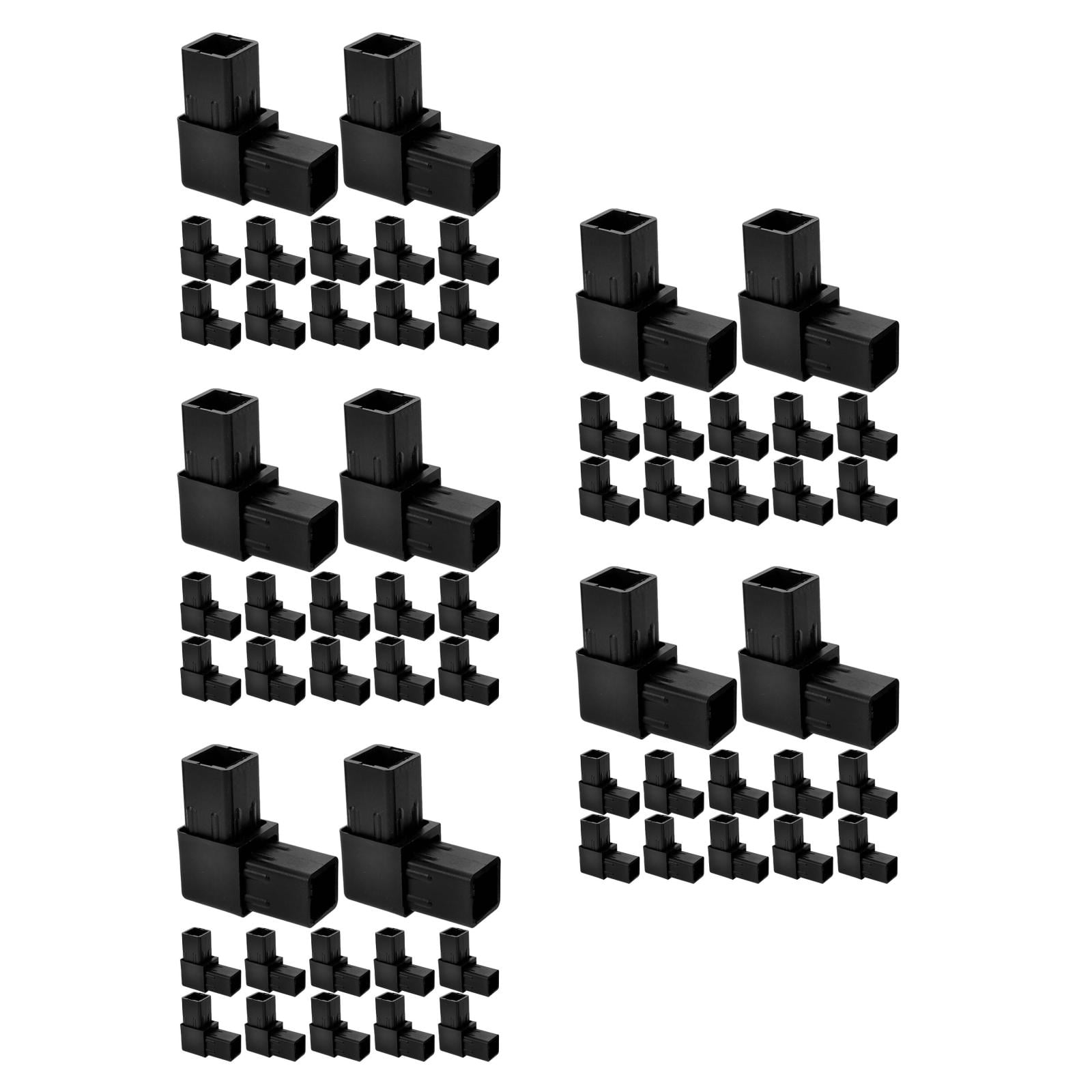 Worgeous 60 pcs Tube Fitting For Air Conditioner Square Tube Connector ...