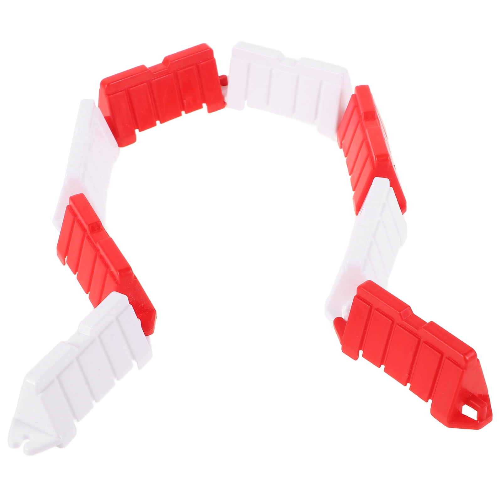 Worgeous 60pcs Miniature Traffic Barrier Toy and RC Road Track Barriers ...