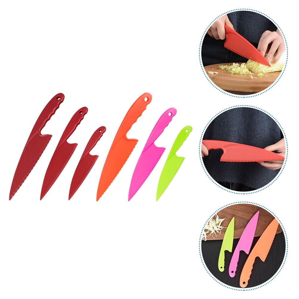 Safe Plastic Cake Cutters for Kitchen Assorted Color Great for Parties ...