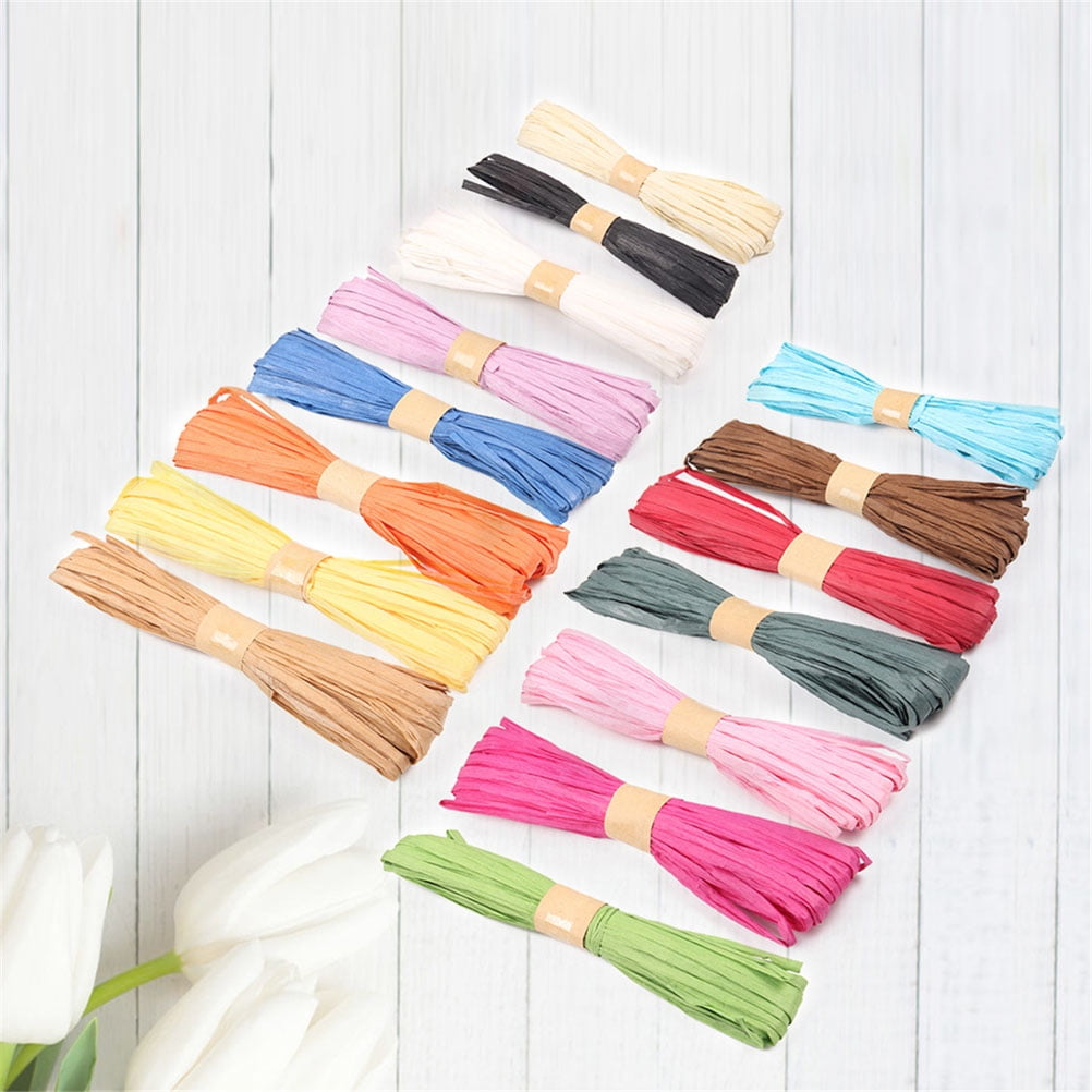 Worgeous 6Pack Twisted Paper Ribbon for DIY Projects and Handicraft ...