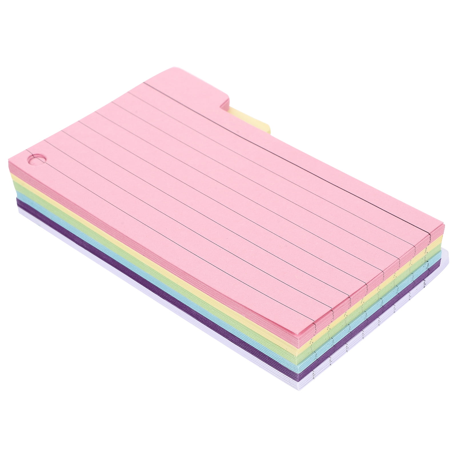 Worgeous 6Pcs Office Notepads Memo Pads Lined Flash Cards Index Cards ...