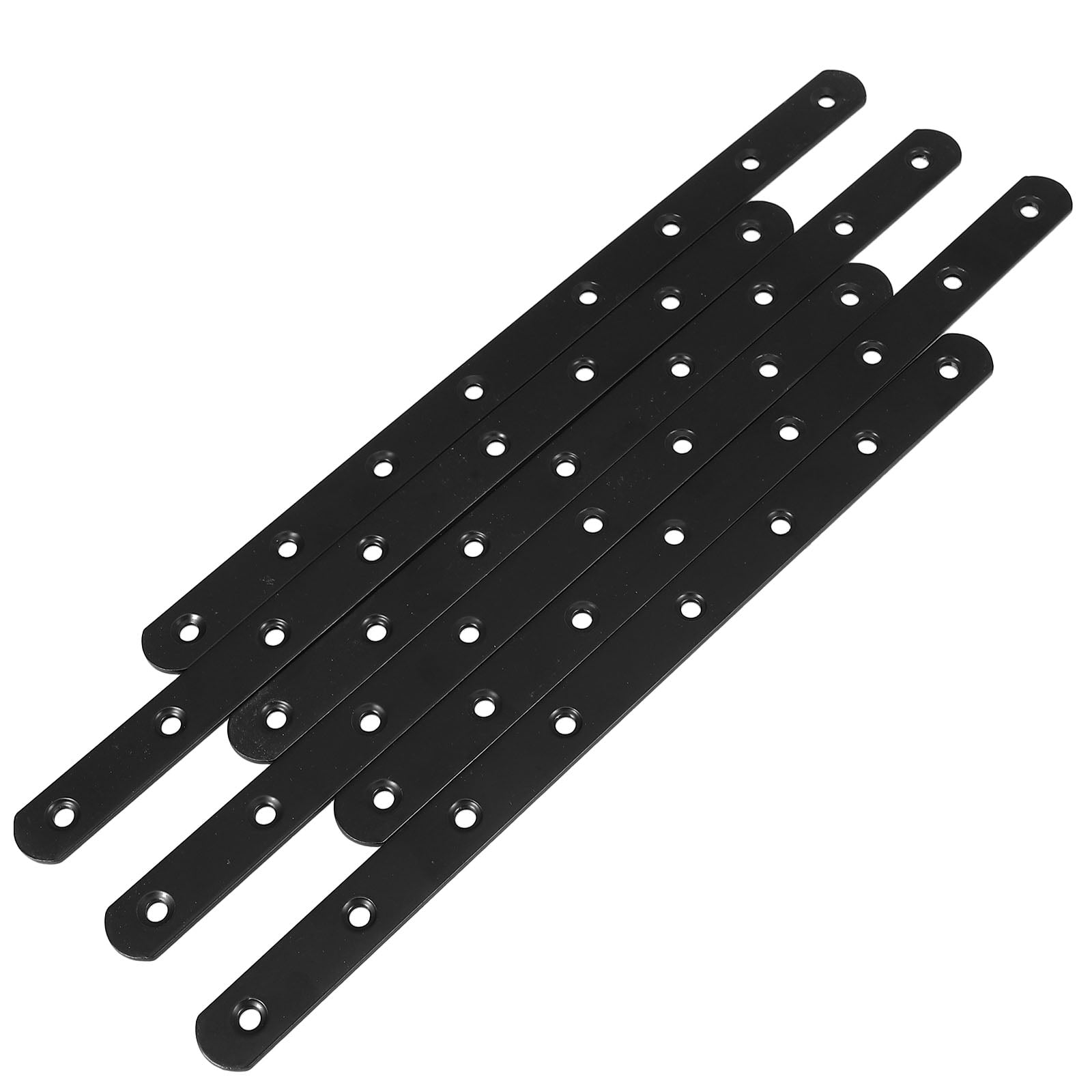 Worgeous 6pcs Black Stainless Steel Corner Braces For Furniture Fixing ...