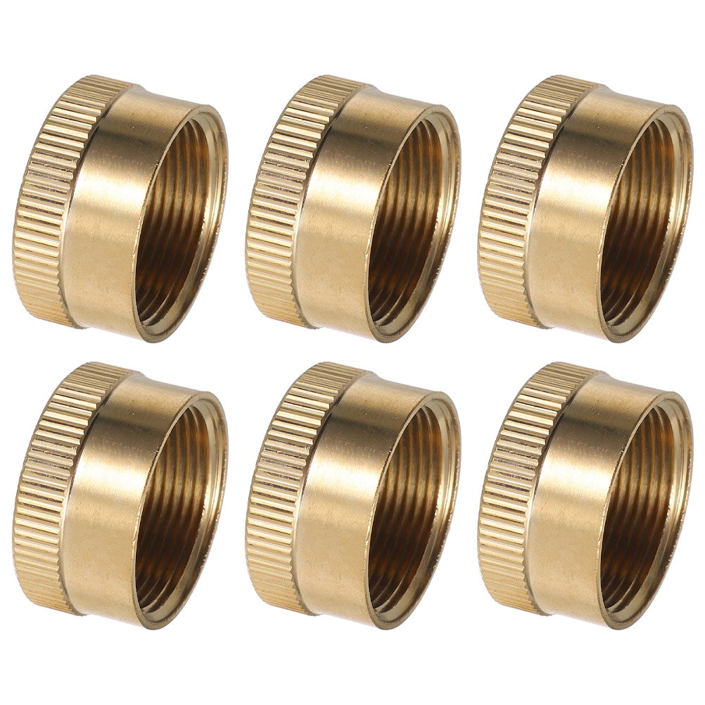 Worgeous 6pcs Brass Propane Tank Cap Sealing Propane Tank Cap Refill ...