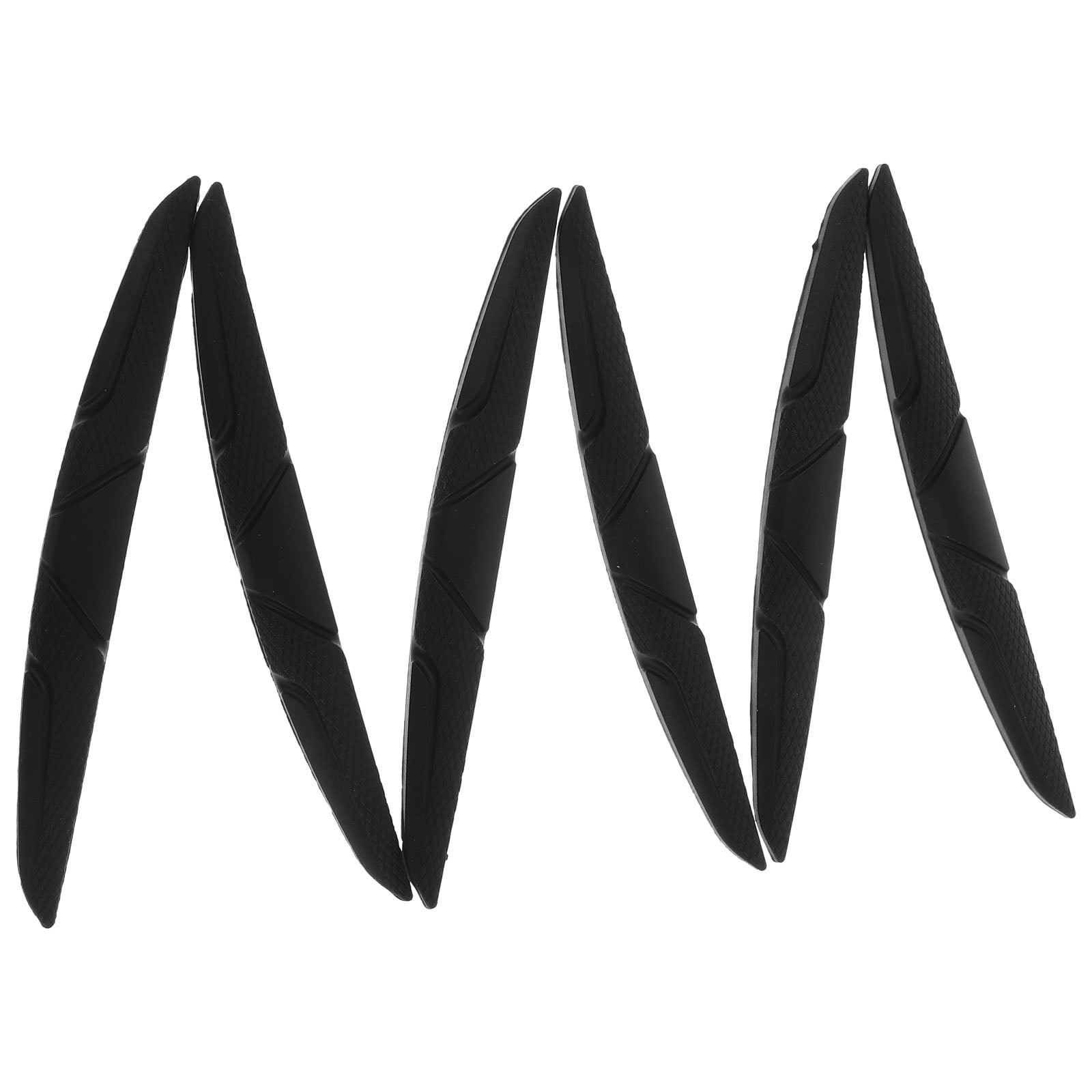 Worgeous 6pcs Car Door Guards Protector Strips Truck Front Bumper Guard ...