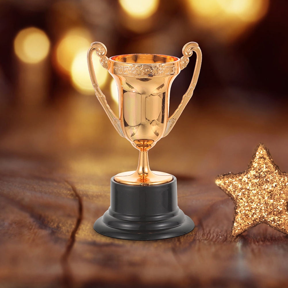 Worgeous 6pcs Ceremony Competition Trophy Award Trophy Prop Champion ...