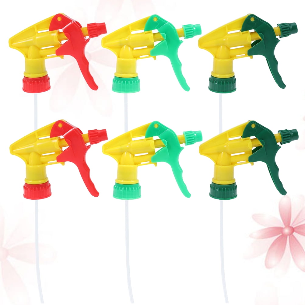 Worgeous 6pcs Flower Irrigation Spray Water Bottle Plastic Spray Head ...