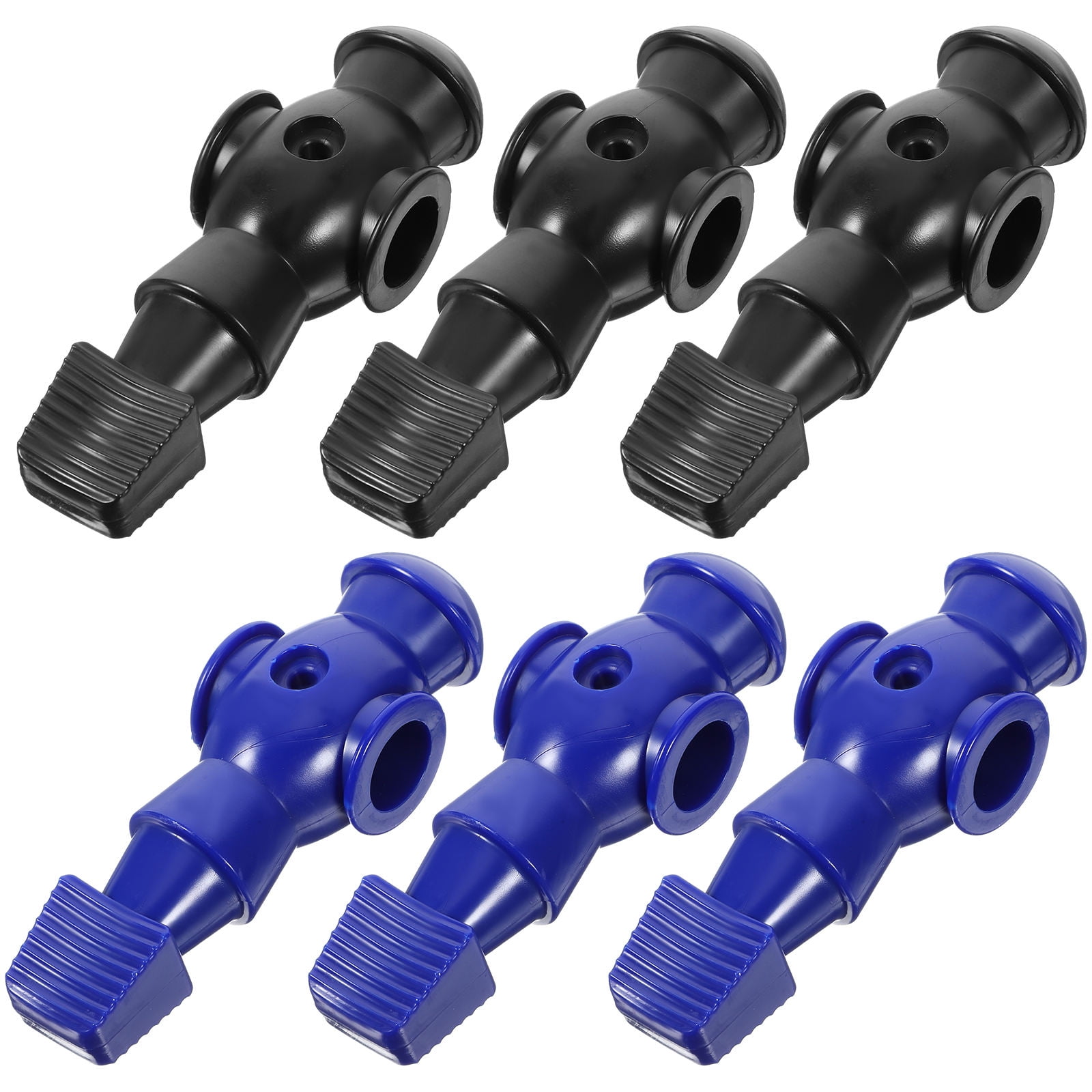 Worgeous Assorted Color Foosball Replacement Players 6pcs Durable Resin ...
