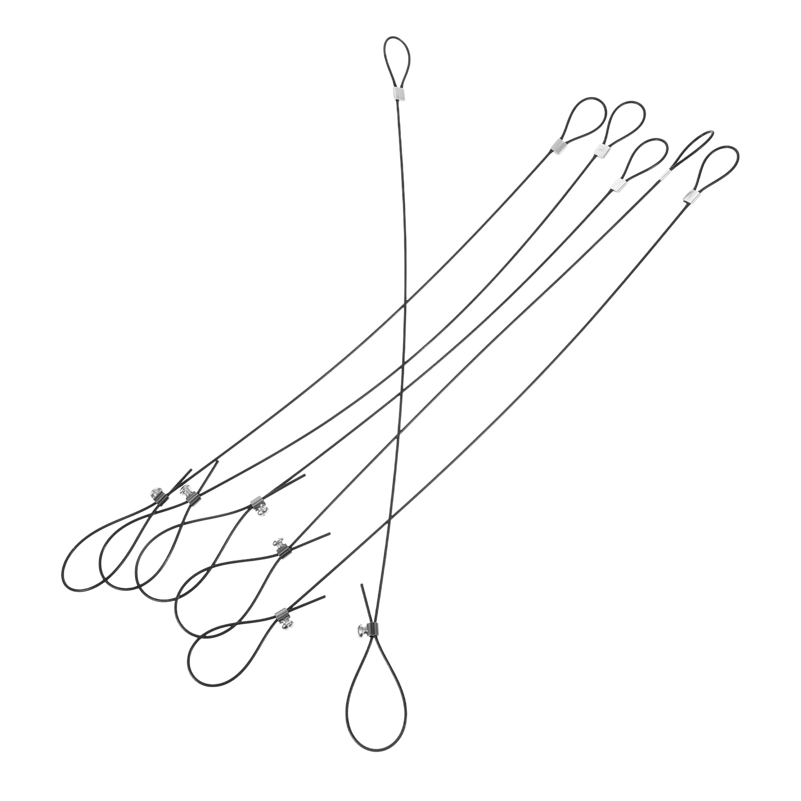 Worgeous 6pcs Gate Latch Cable Pull Adjustable String Fence Gate Pull ...