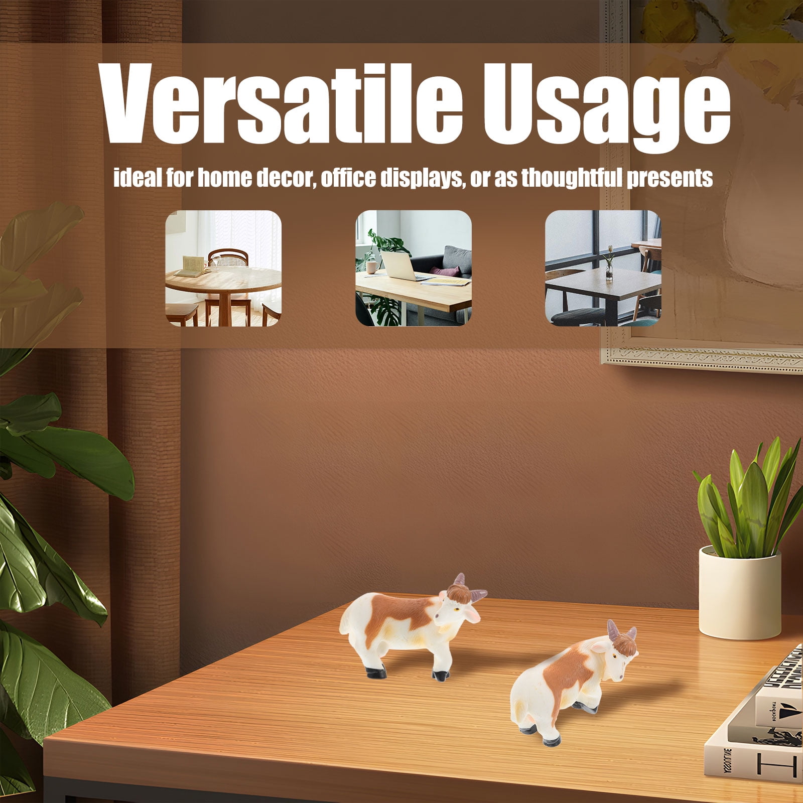 Worgeous 6pcs Goat Figurines Goat Animal Toy Set Sheep Toys Farm Animal ...