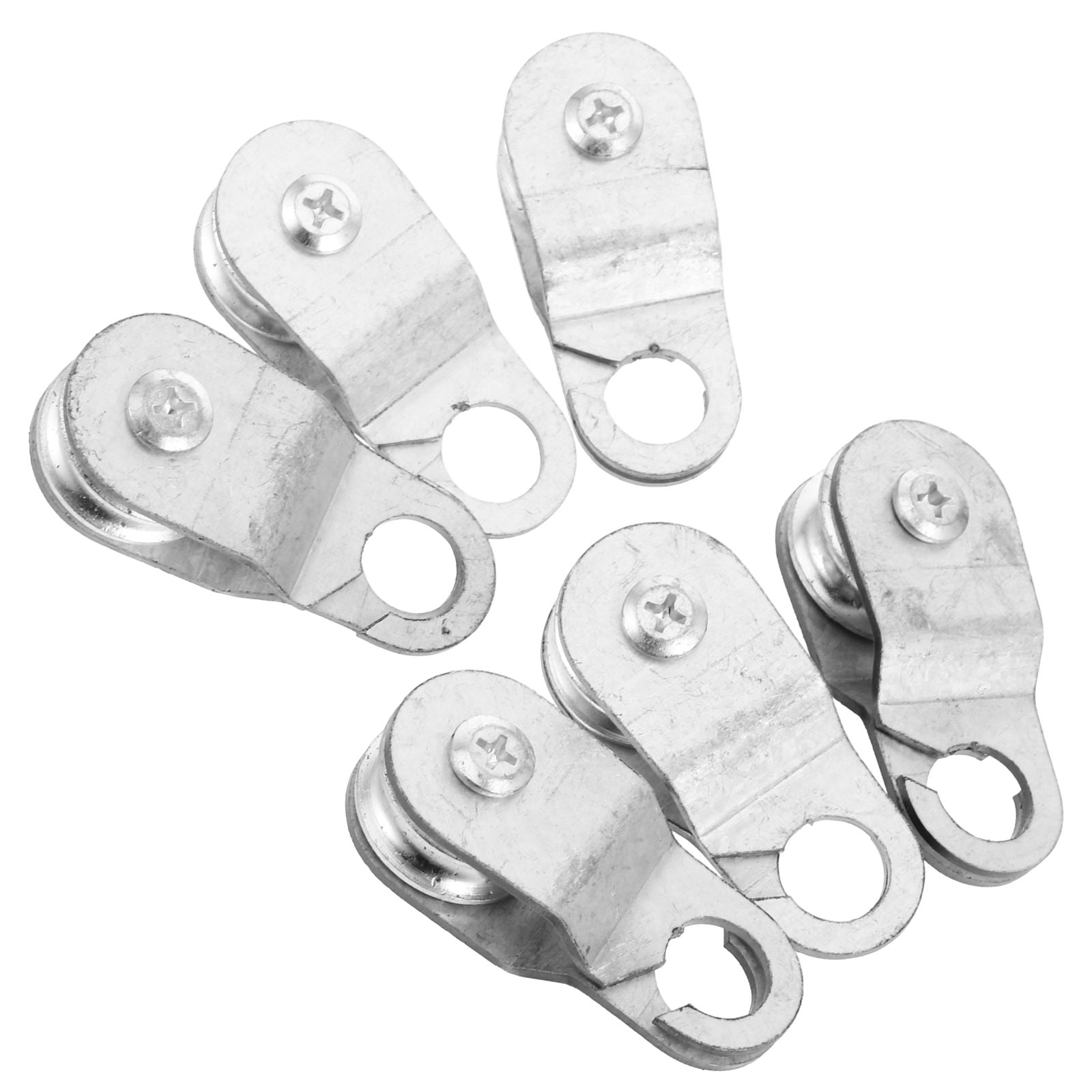 Worgeous 6pcs Heavy-duty Iron Pulley Single Pulley Block with Bearing ...