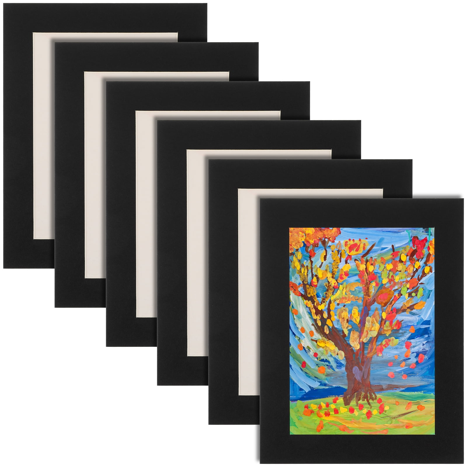Worgeous 6pcs Kids Art Frames Paper Frames Picture Frames Children ...