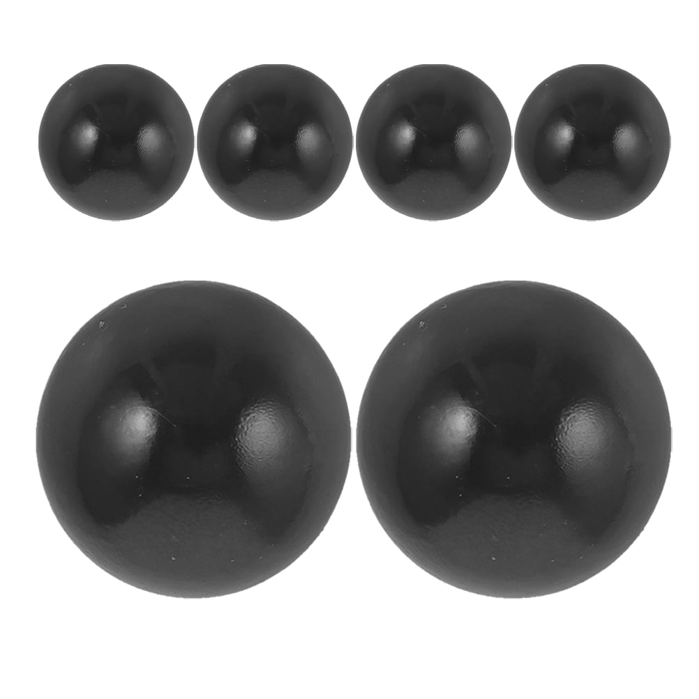 Worgeous 6pcs Miniature Replacement Pinball Machine Balls 3d Plastic ...