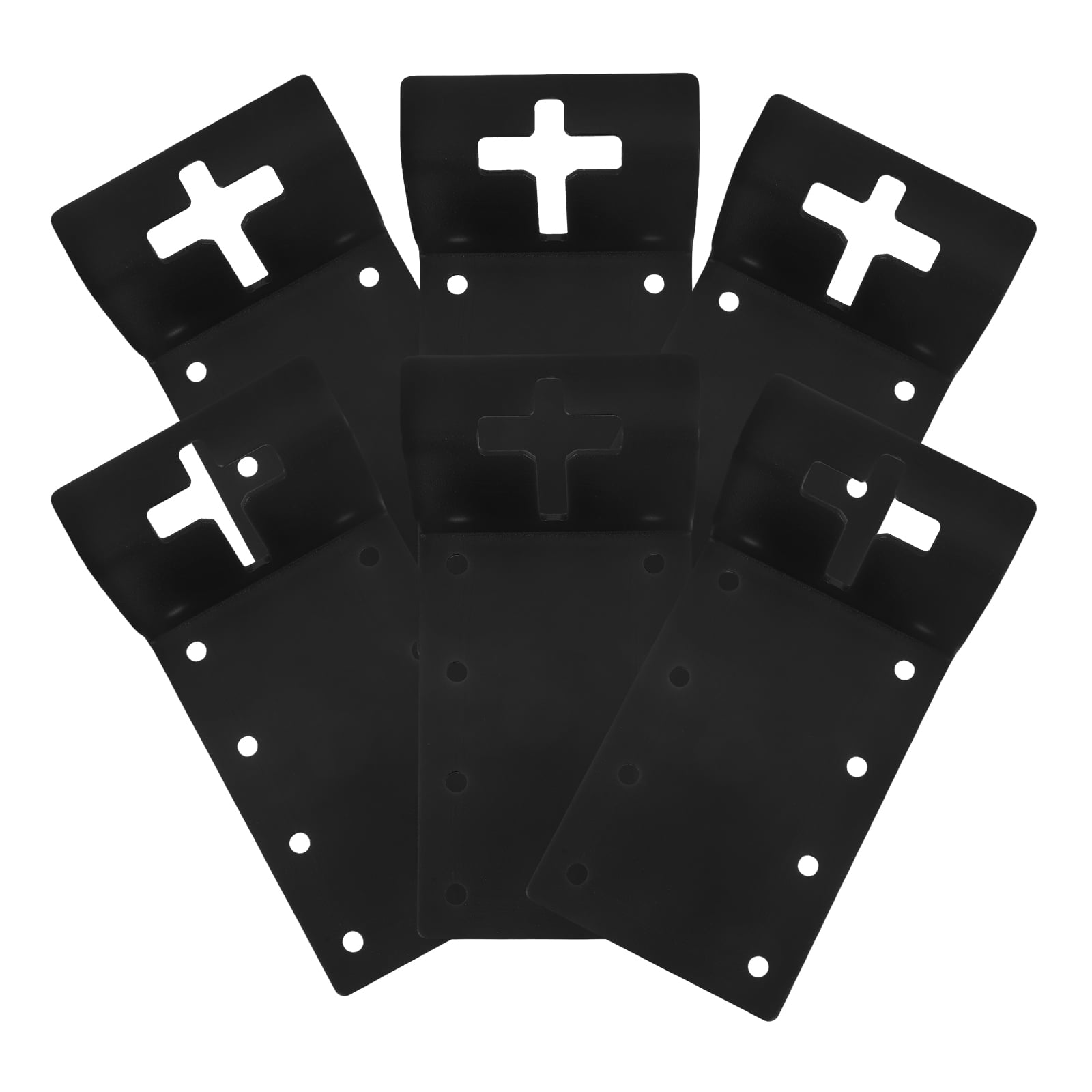 Worgeous 6pcs T-Post Support Bracket For Mailbox Birdhouse Garden Fence ...