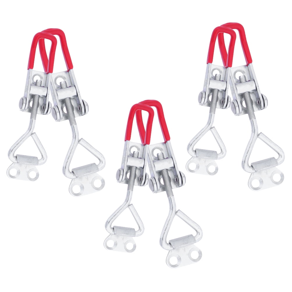 Worgeous 6pcs Toggle Clamp Latch Heavy Duty Toggle Clamp Latch Hasp ...