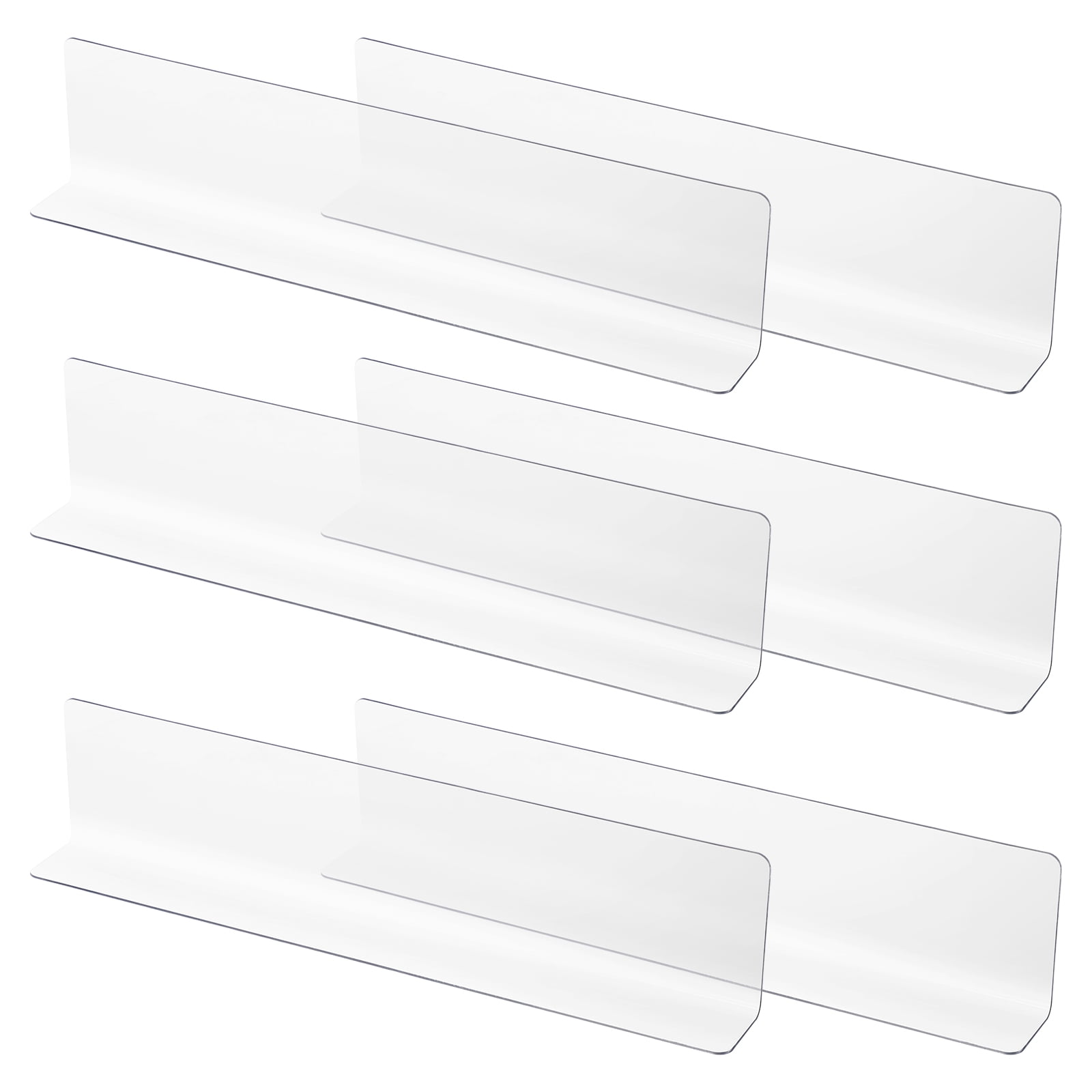 Worgeous 6pcs Transparent Blockers Transparent Sorting Blockers ...
