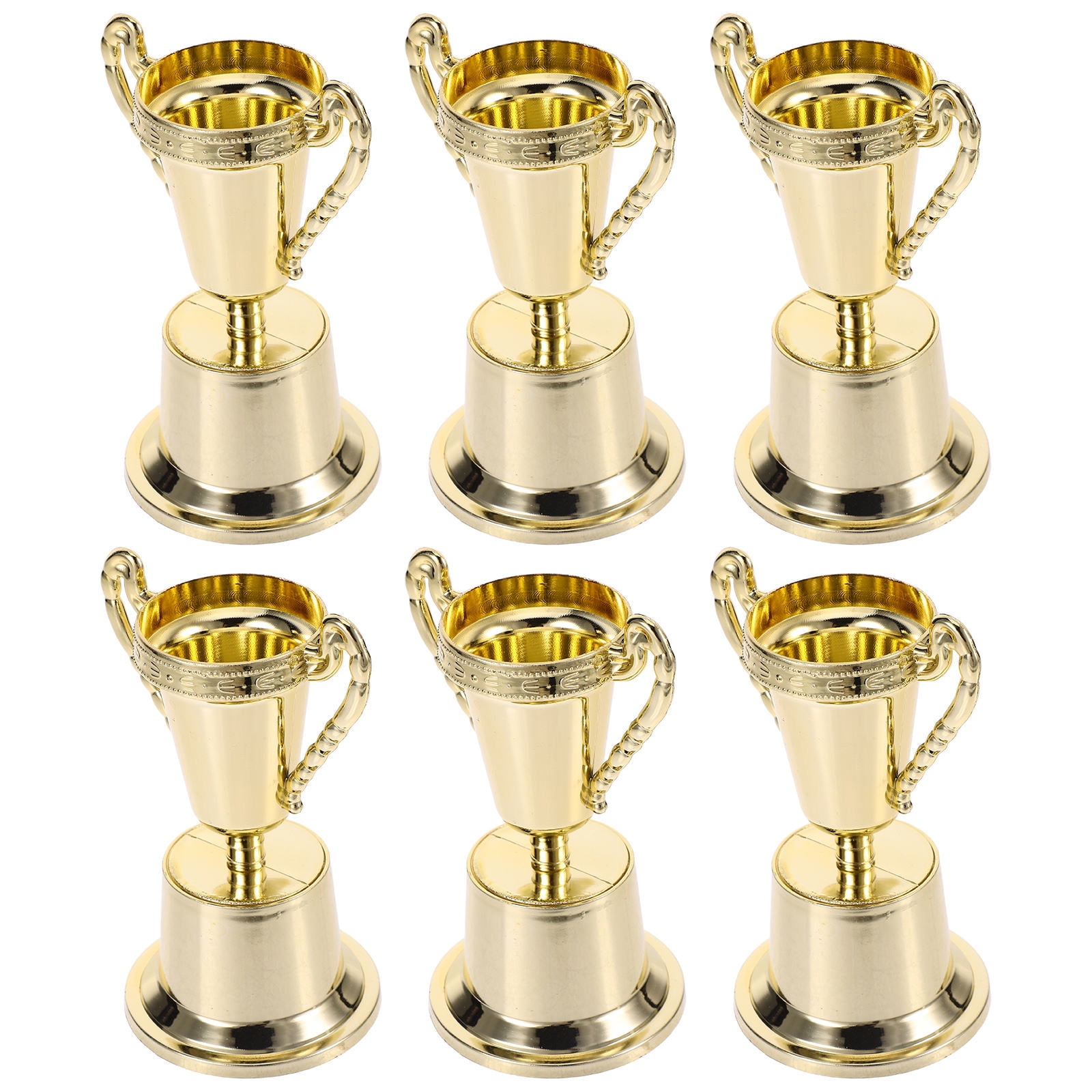 HOOWIFFY competition trophy Trophy Ornaments Golden 6pcs for Event ...