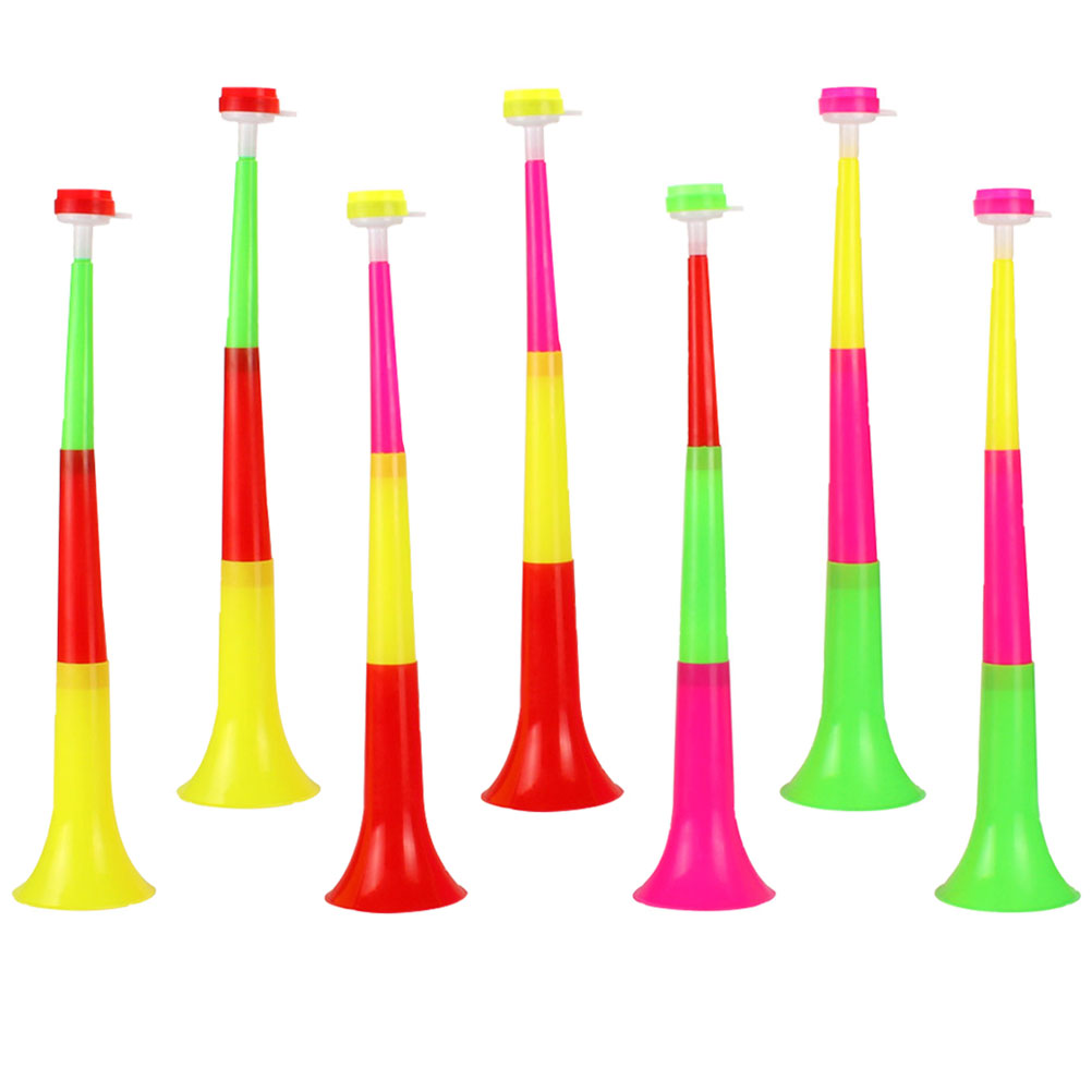 Worgeous 7 Pcs Retractable Horn Cheering Toy Trumpet Kids Musical ...