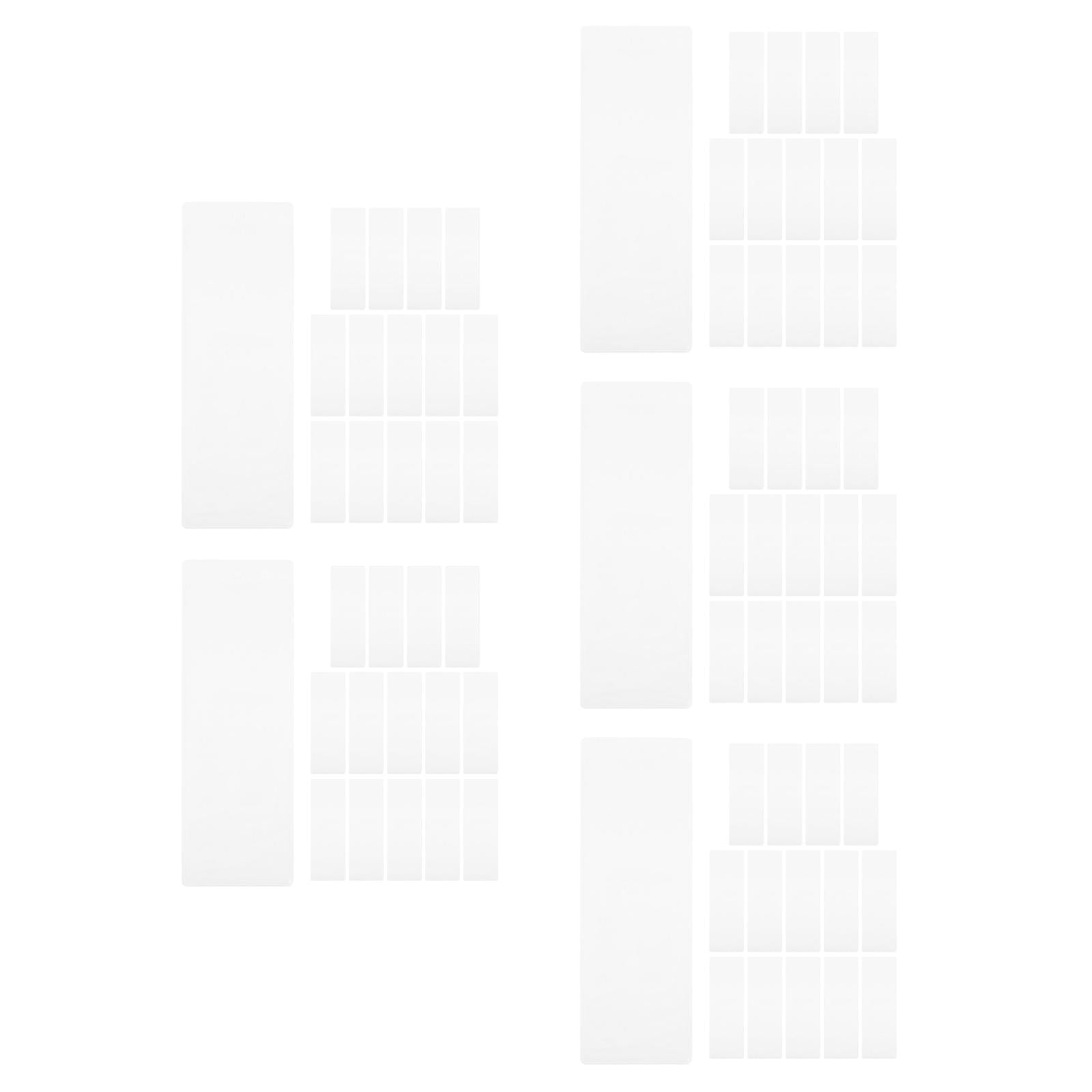 Worgeous 75 pcs Clear Picture Protection Holder Plastic Bookmark ...