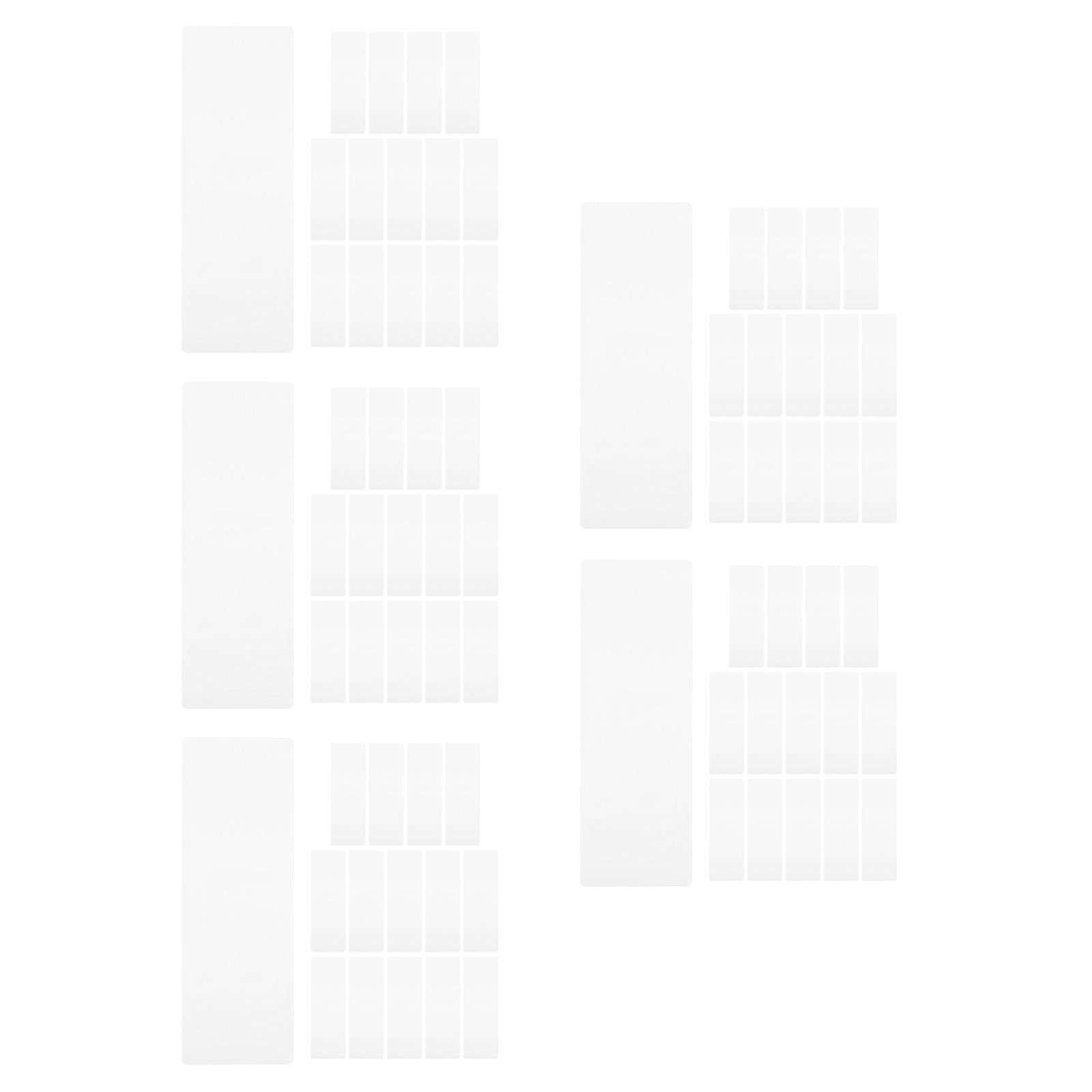 Worgeous 75 pcs Clear Picture Protection Holder Plastic Bookmark ...