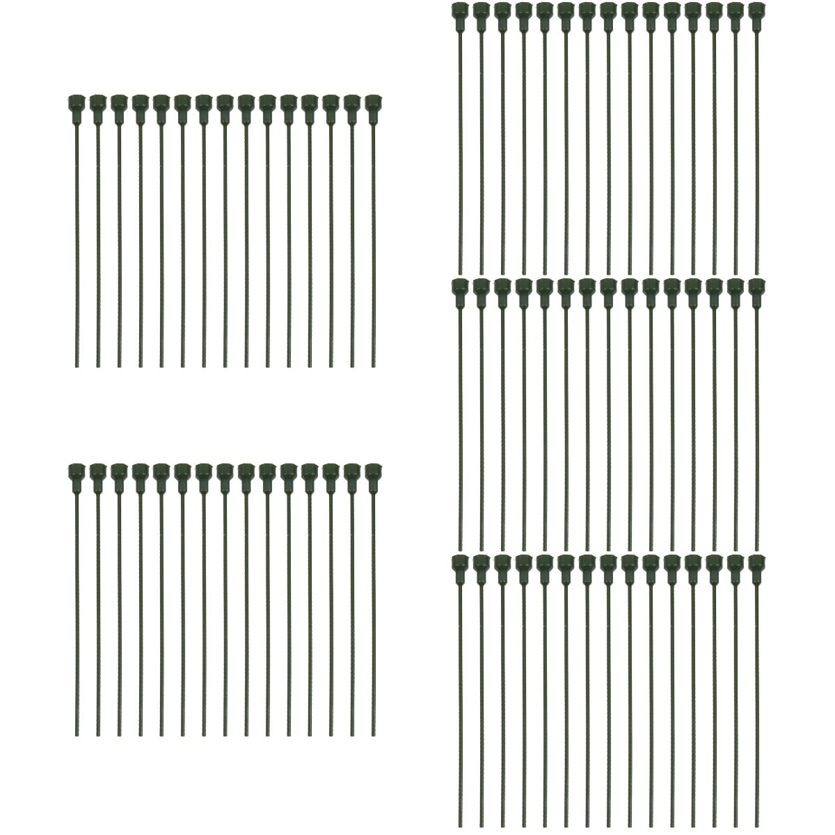 Worgeous 75 pcs Stem Water Tubes for Flowers, Plastic Floral Stems for ...