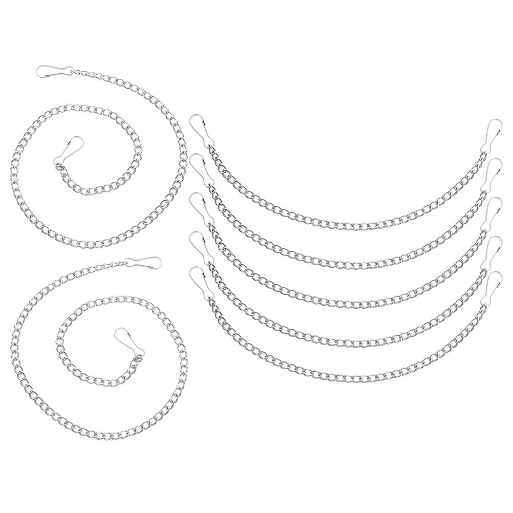 Worgeous 7pcs Iron Hanging Chain with Hooks Picture Hanging Chain for ...