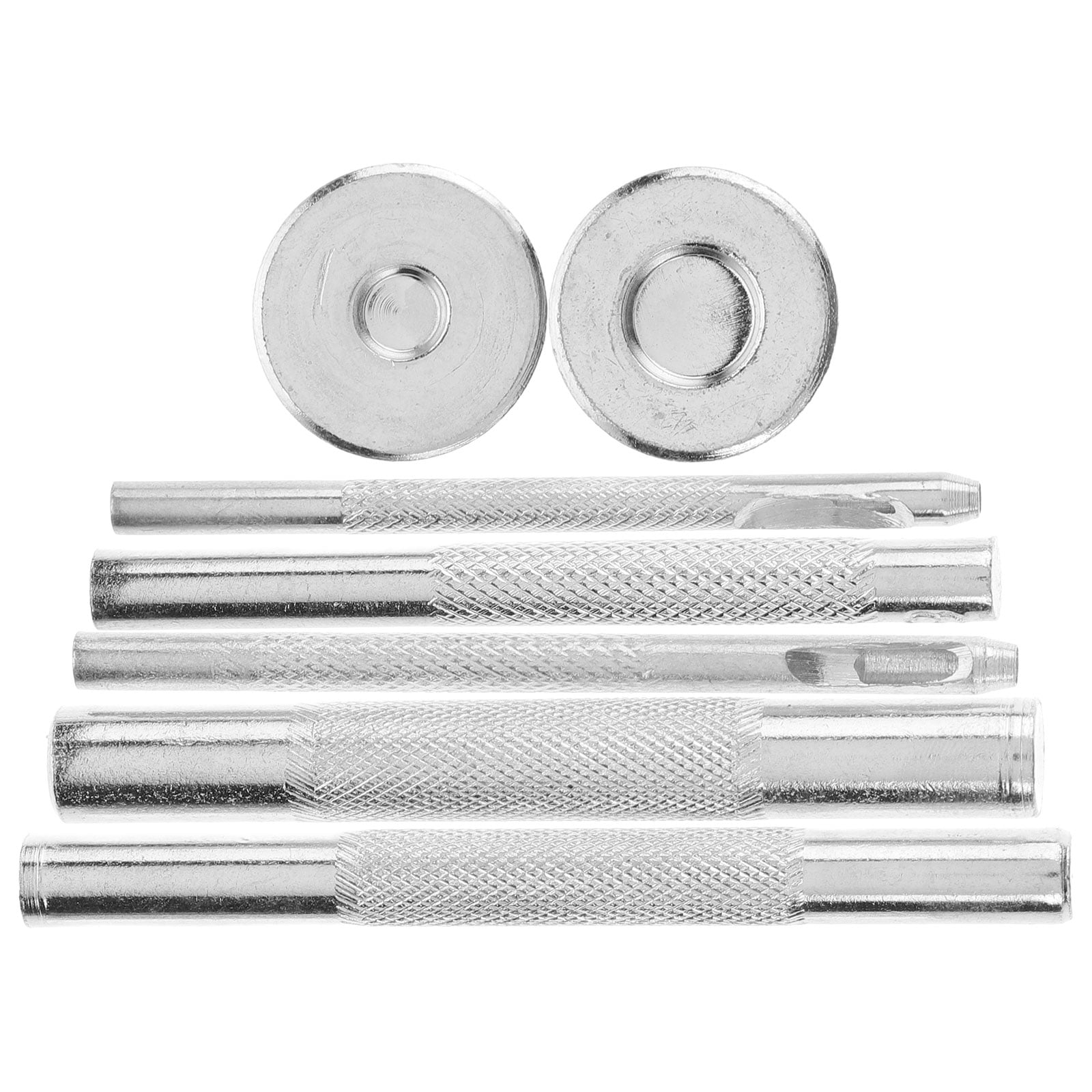 Worgeous 7pcs Leather Rivet Setter Tool - Portable Rivet Installation ...