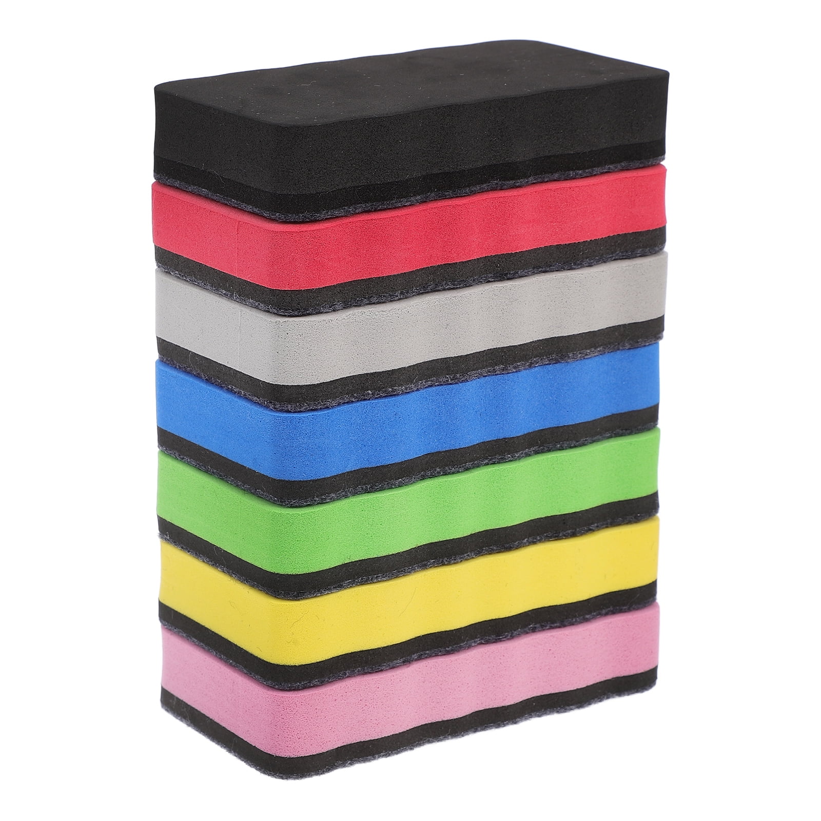 Worgeous 7pcs Reusable Whiteboard Wipes Whiteboard Cleaning Tools ...