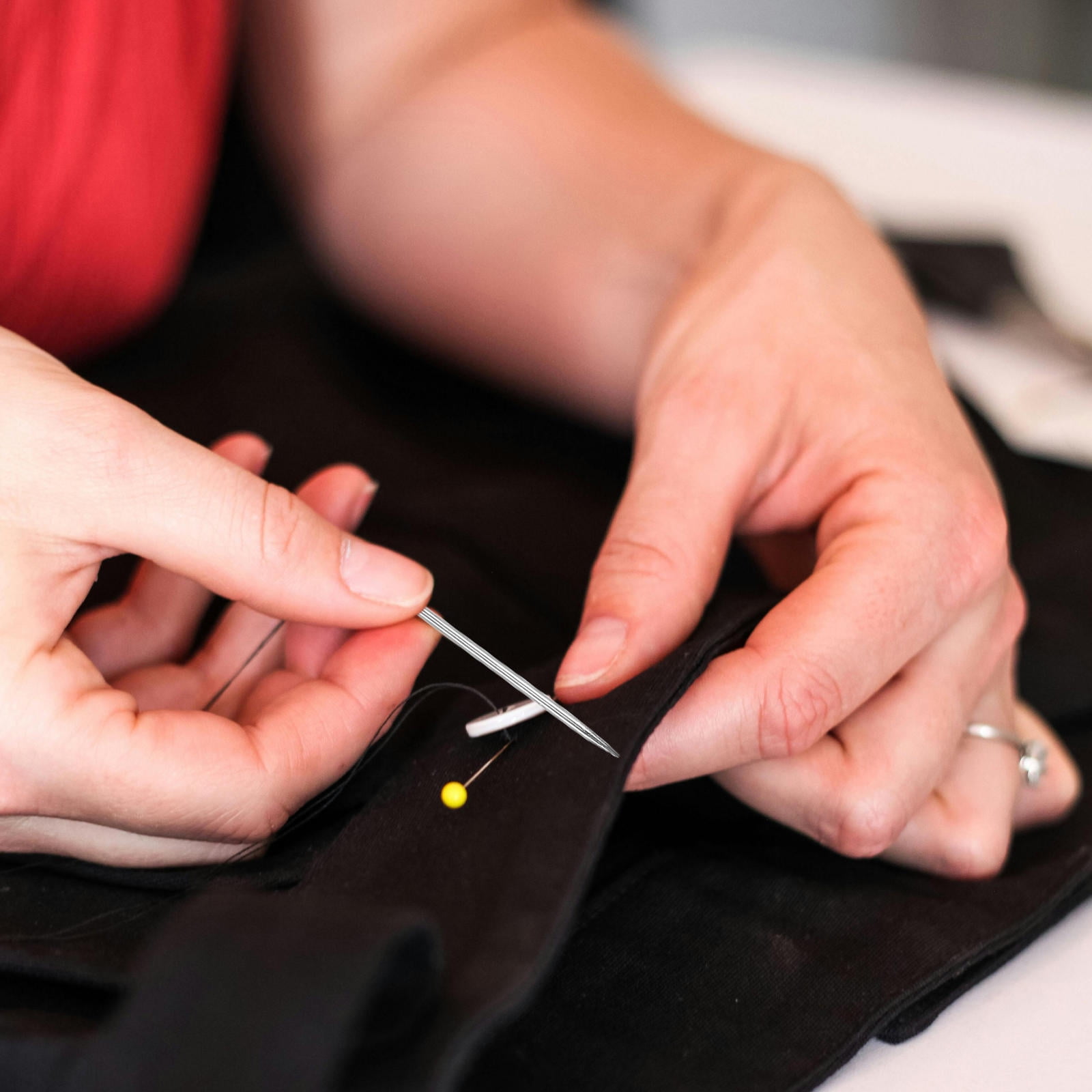 Worgeous 7pcs Steel Sewing Needles With Large Eyes For Leather Crafting ...