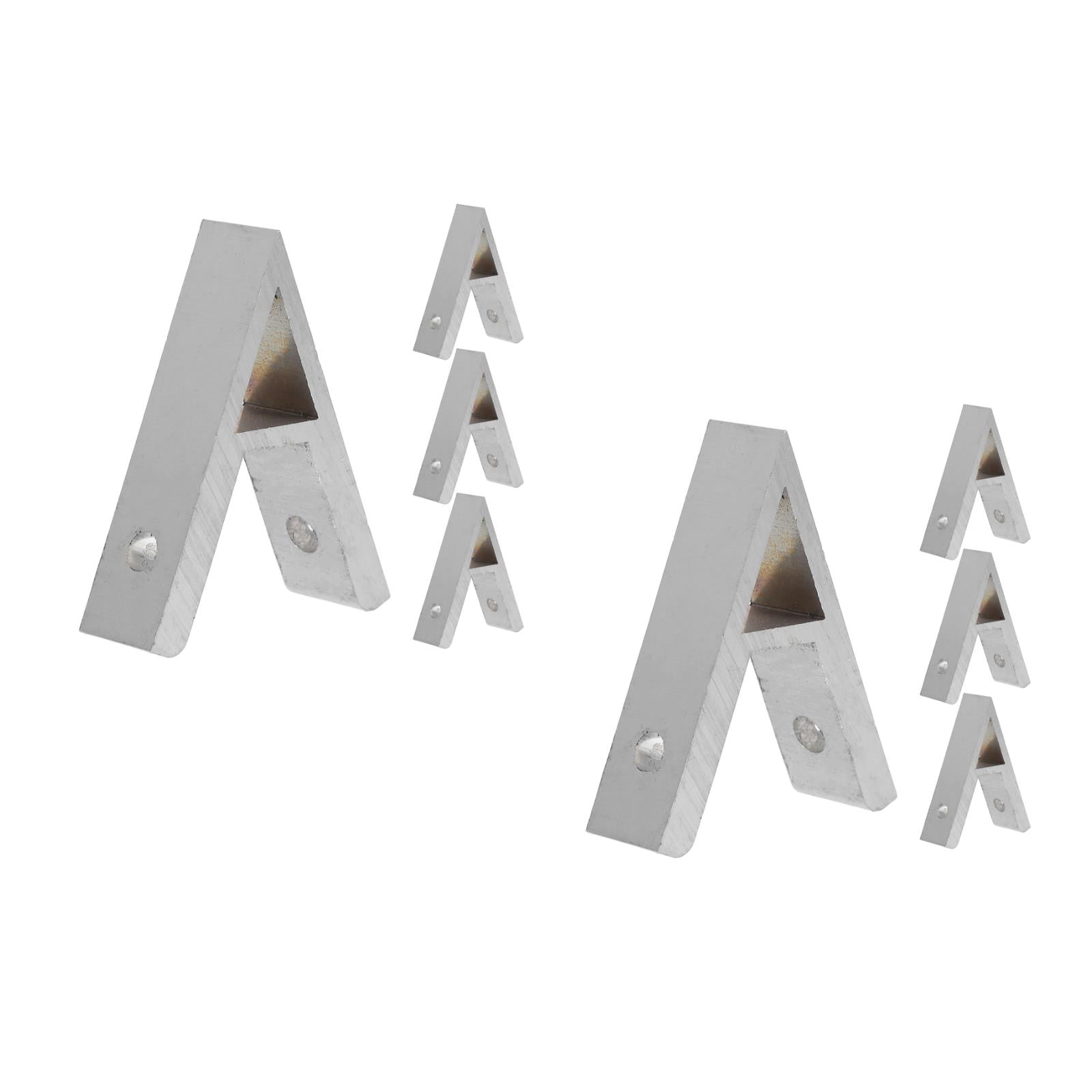 Worgeous 8 Pcs 2020 Series Aluminum Extrusion Corner Connector 45°/135 ...