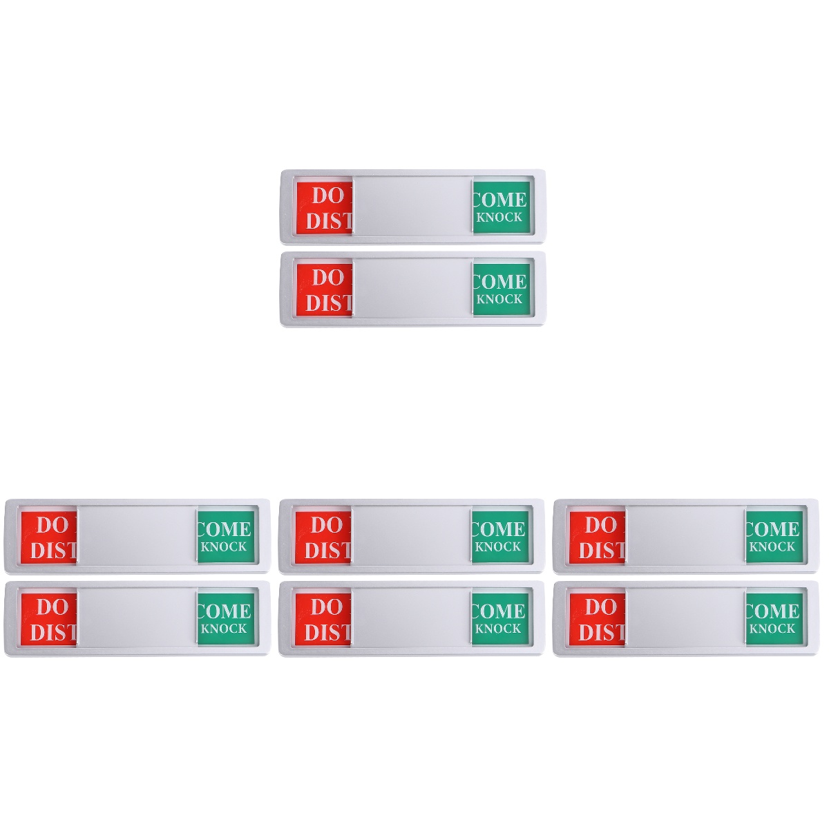 Worgeous 8 Pcs Office Privacy Sign Magnetic Slider Privacy Sign Do Not ...