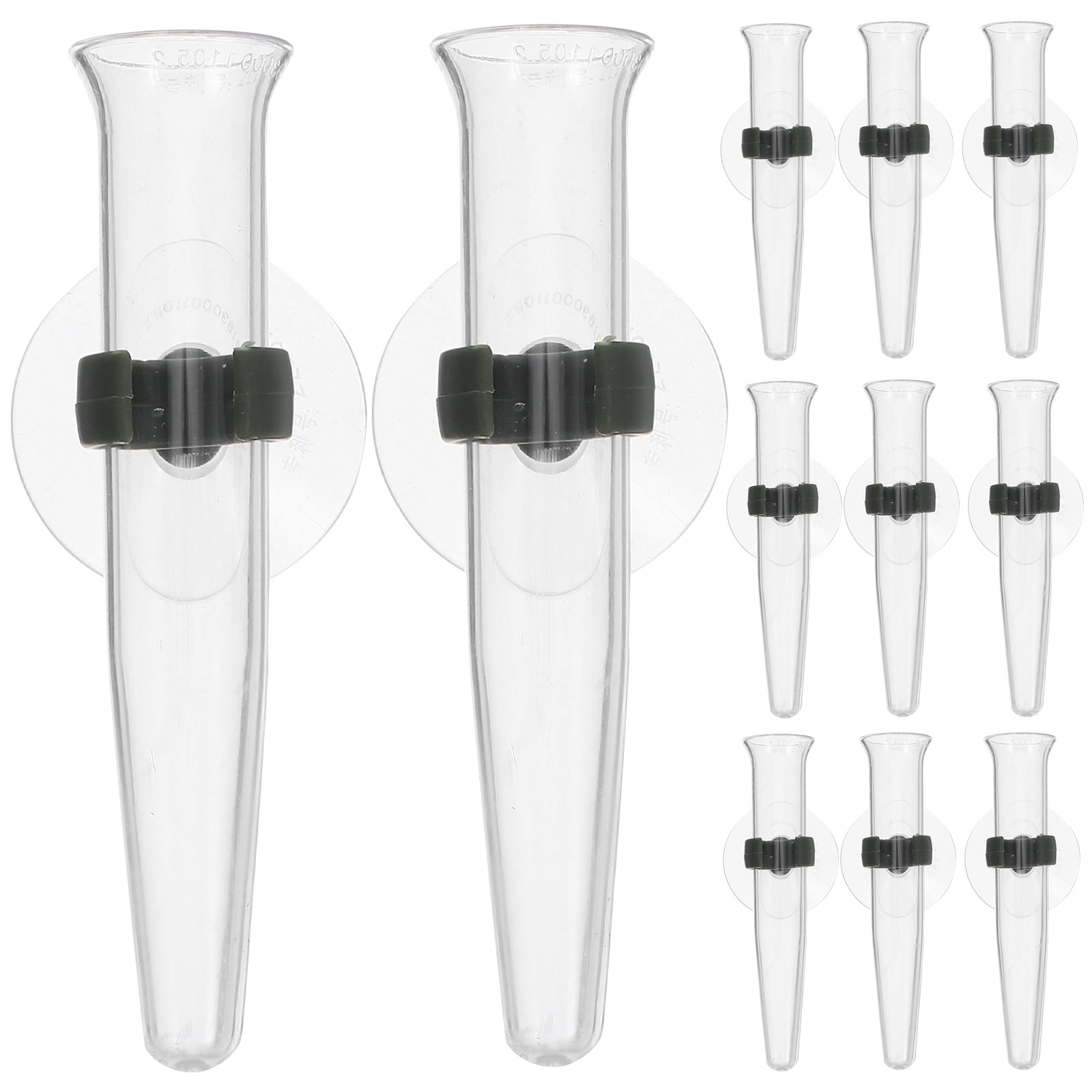 Worgeous 8 Pcs Plant Test Tubes Container Holder with Suction Cup ...
