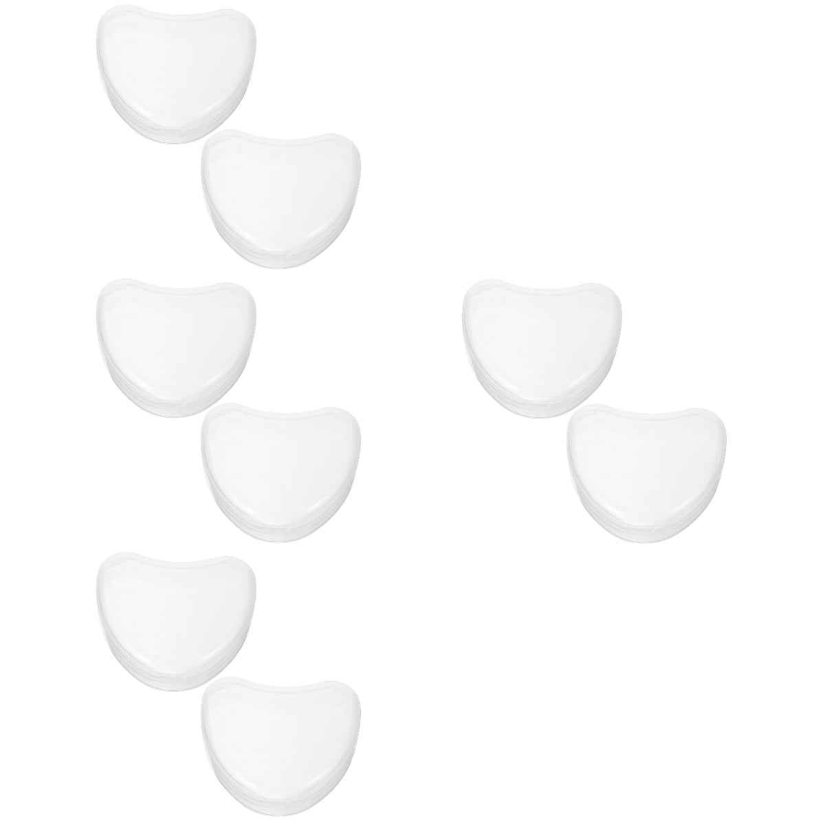 Worgeous 8 Pcs Portable Denture Case Travel Denture Container Small ...