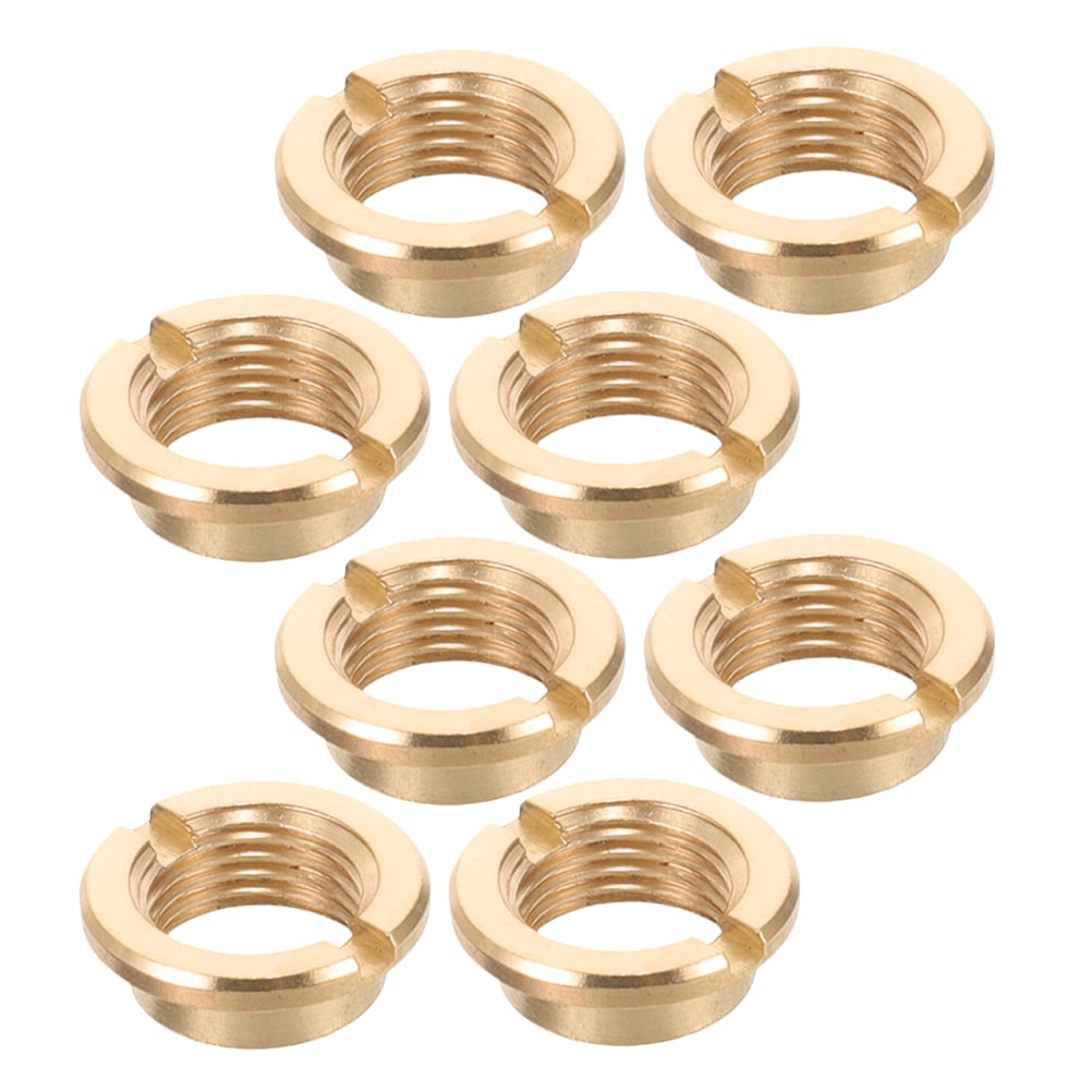 Worgeous 8 Pcs Quartz Clock Mechanism Nuts Quartz Clock Mechanism ...