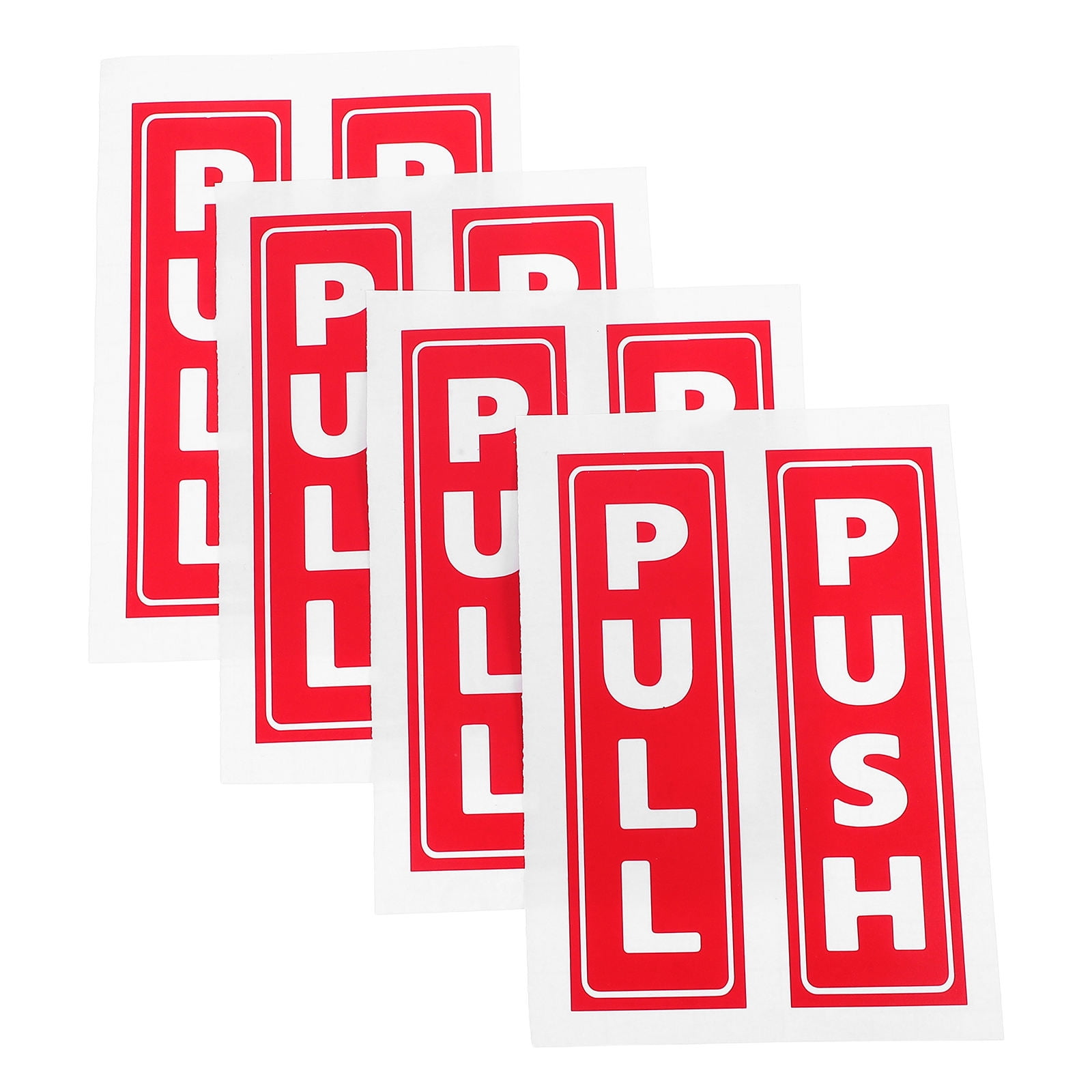 Worgeous 8 Pcs Sliding Glass Door Decals For Storefronts And Cafes Push ...