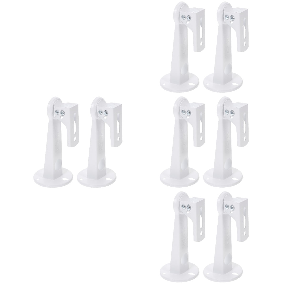 Worgeous 8 pcs Camera Wall Mount Rotation Mounting Bracket Support ...