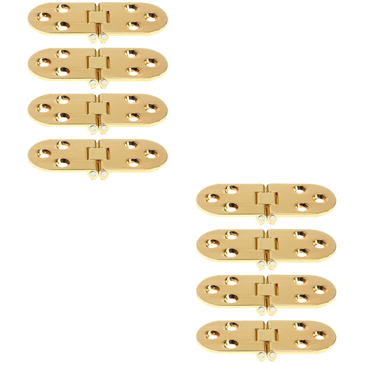 Worgeous 8 pcs Folding Table Hinge Small Hinges 180 Degree Hinge ...