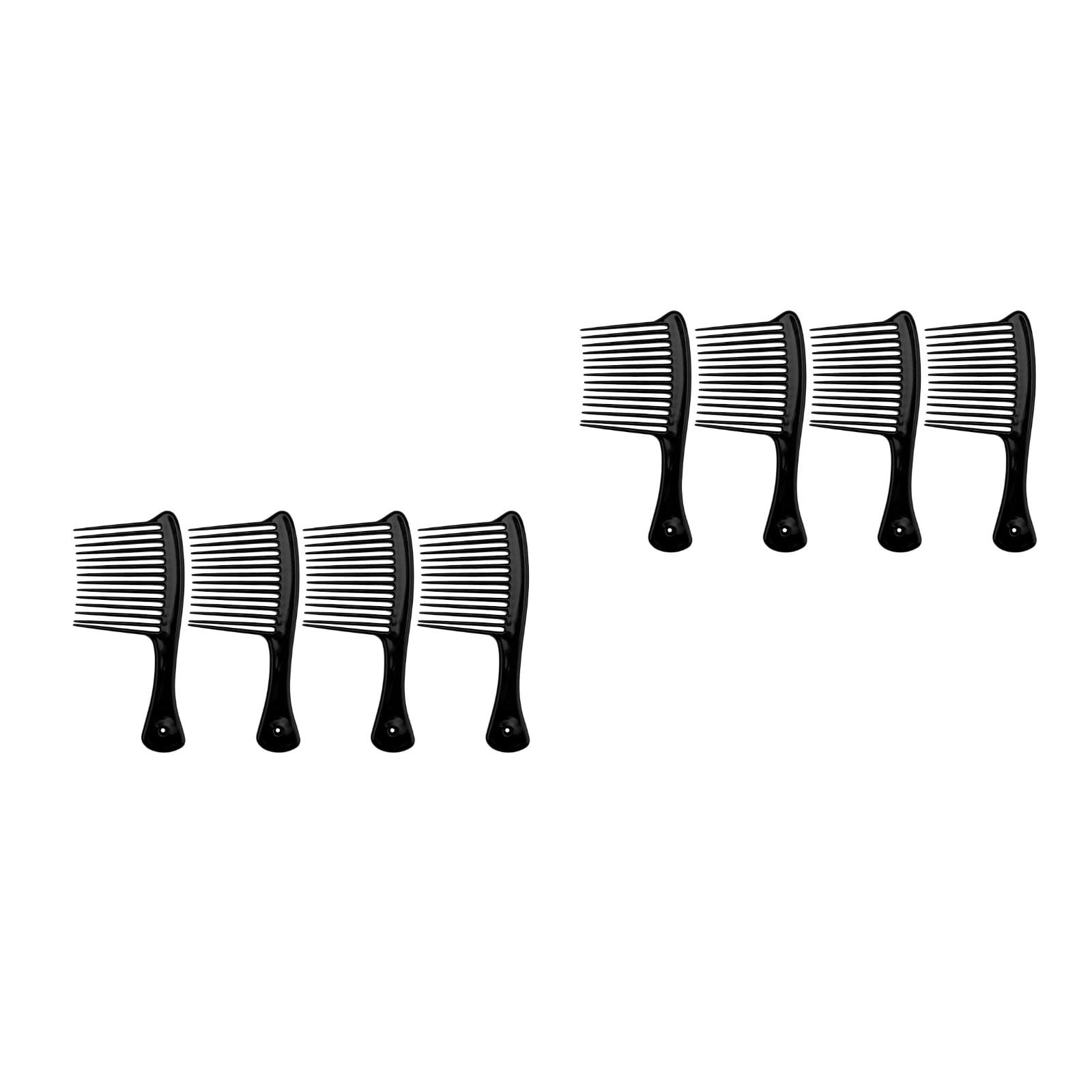 Worgeous 8 pcs Plastic Wide Teeth Combs Anti-Static Hair Salon Combs ...