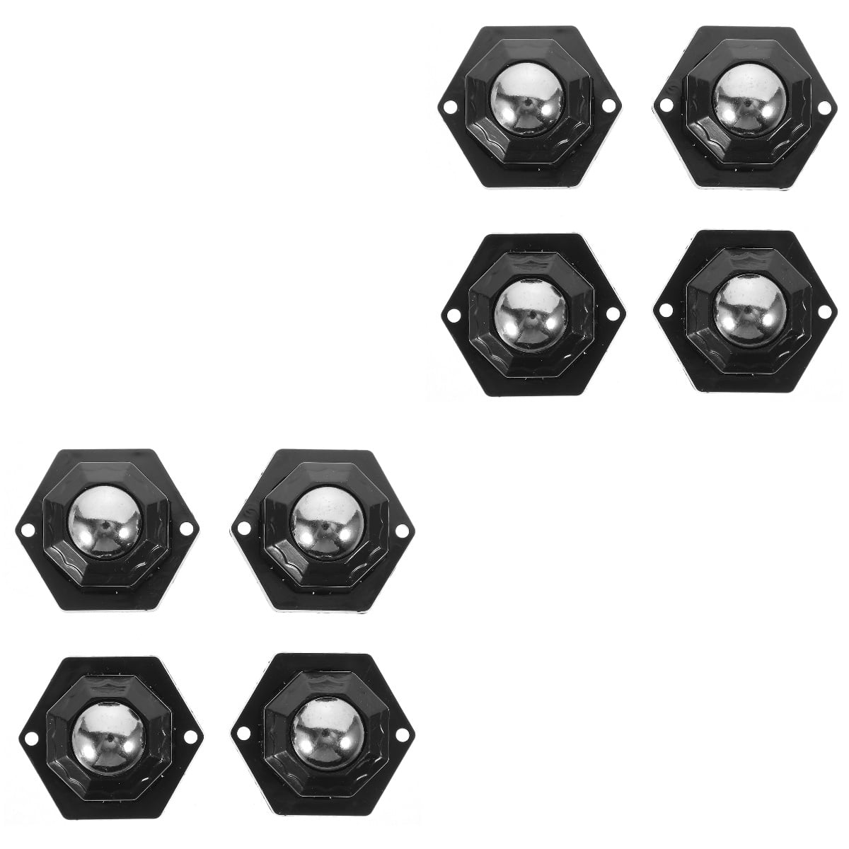 Worgeous 8 pcs Self Adhesive Mini Caster Wheels Small Casters Small ...