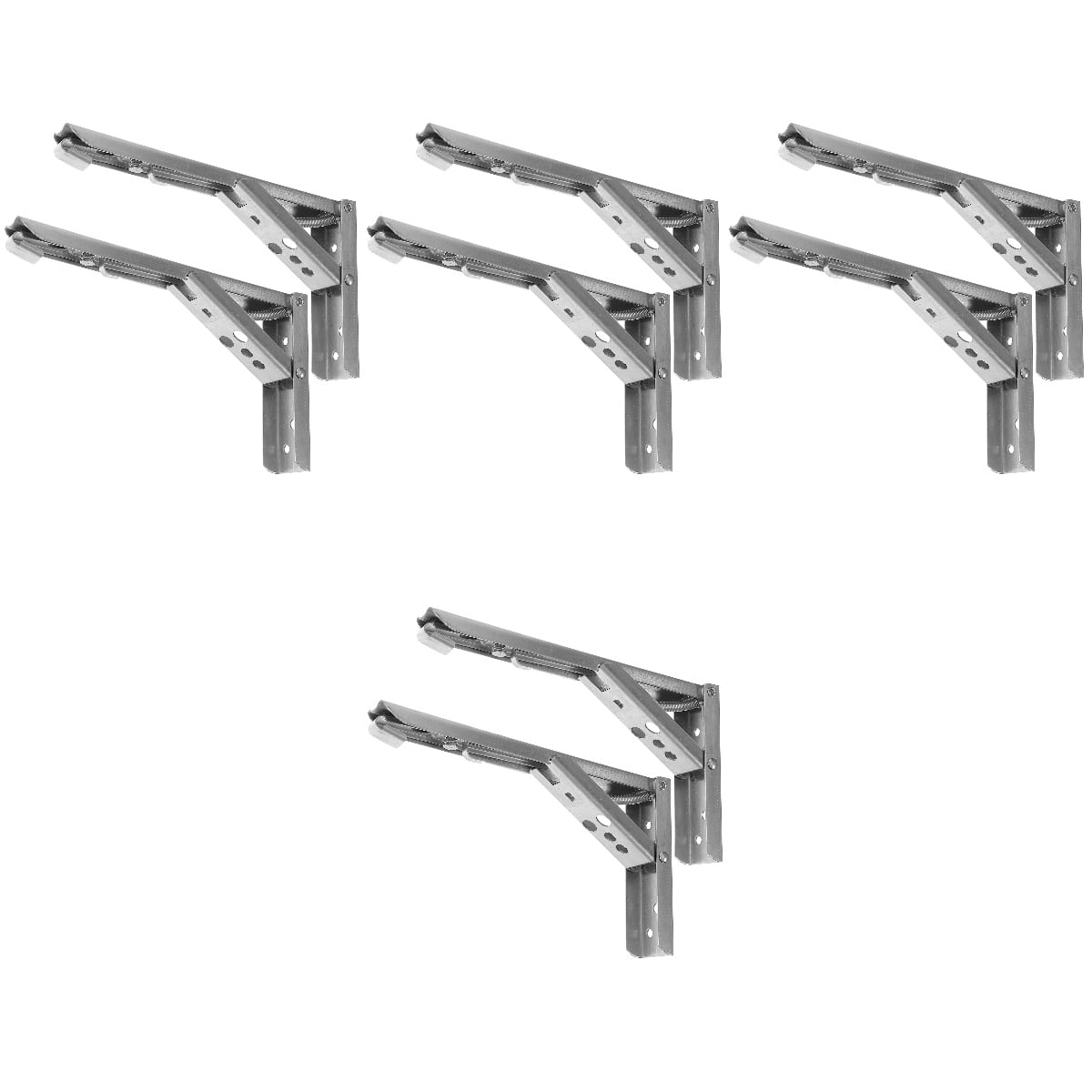 Worgeous 8 pcs Shelf Brackets L Brackets Right Angle Shelf Support ...