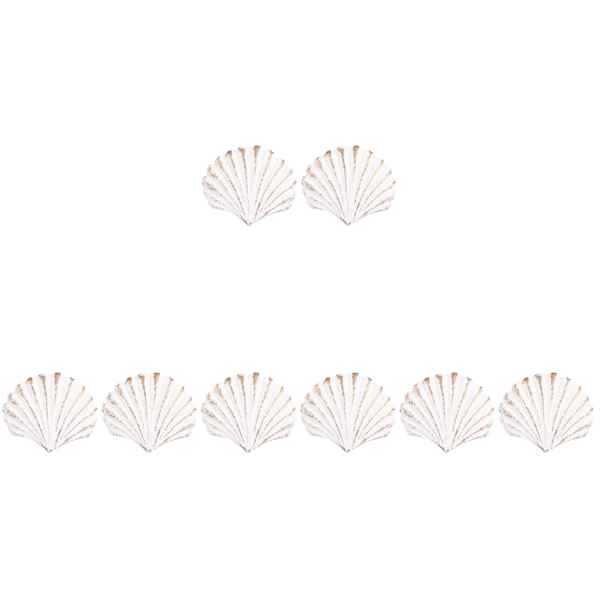 Worgeous 8 pcs Shell— Ocean Drawer Handles, Vintage Shell Drawer, Ocean ...