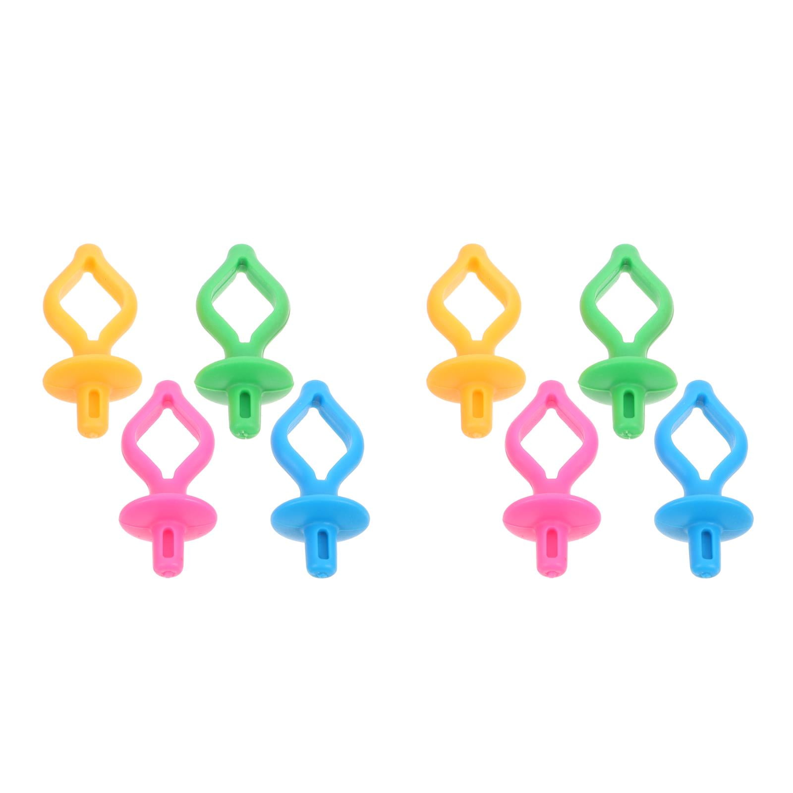 Worgeous 8 pcs Silicone Bobbin Holders Vibrant Thread Clips Quilting ...