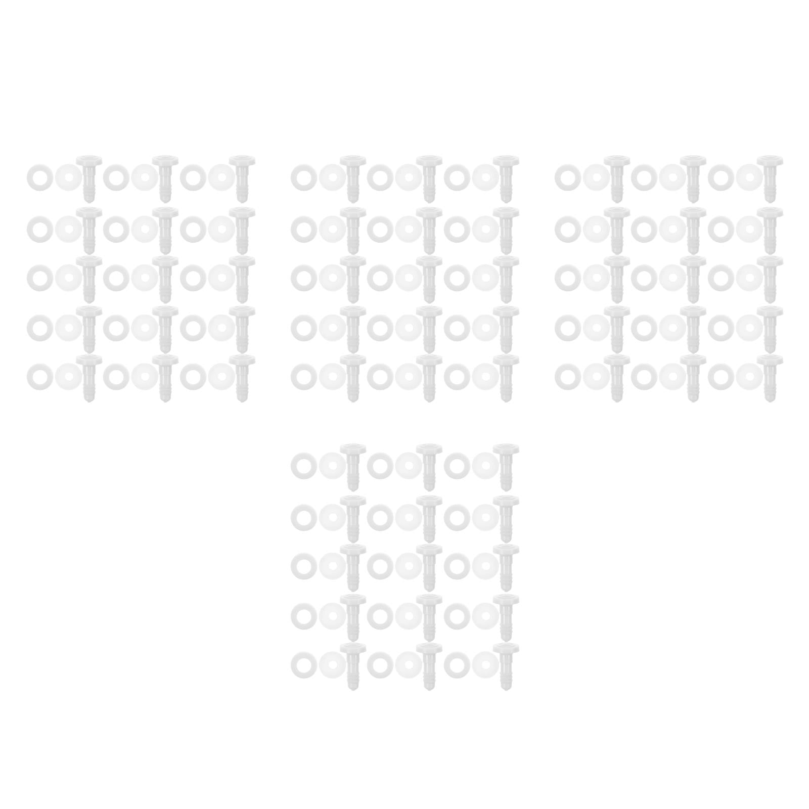 Worgeous 80 Sets Diy Doll Joints Gaskets Replacements Doll Making Limbs ...