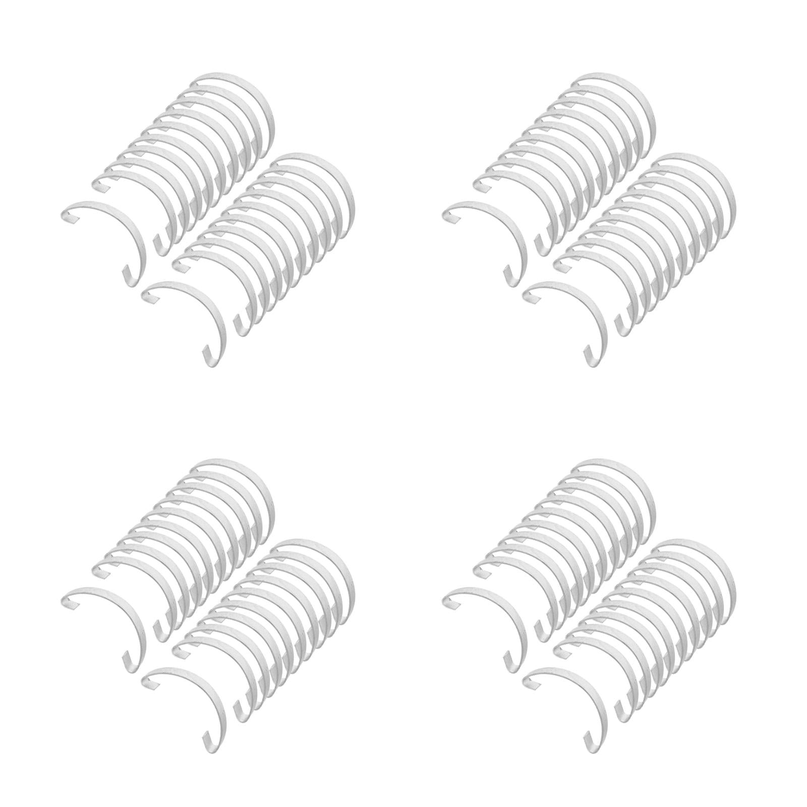 Worgeous 80 pcs Chicken Cage Door Latches Steel Hook for Poultry Cage ...
