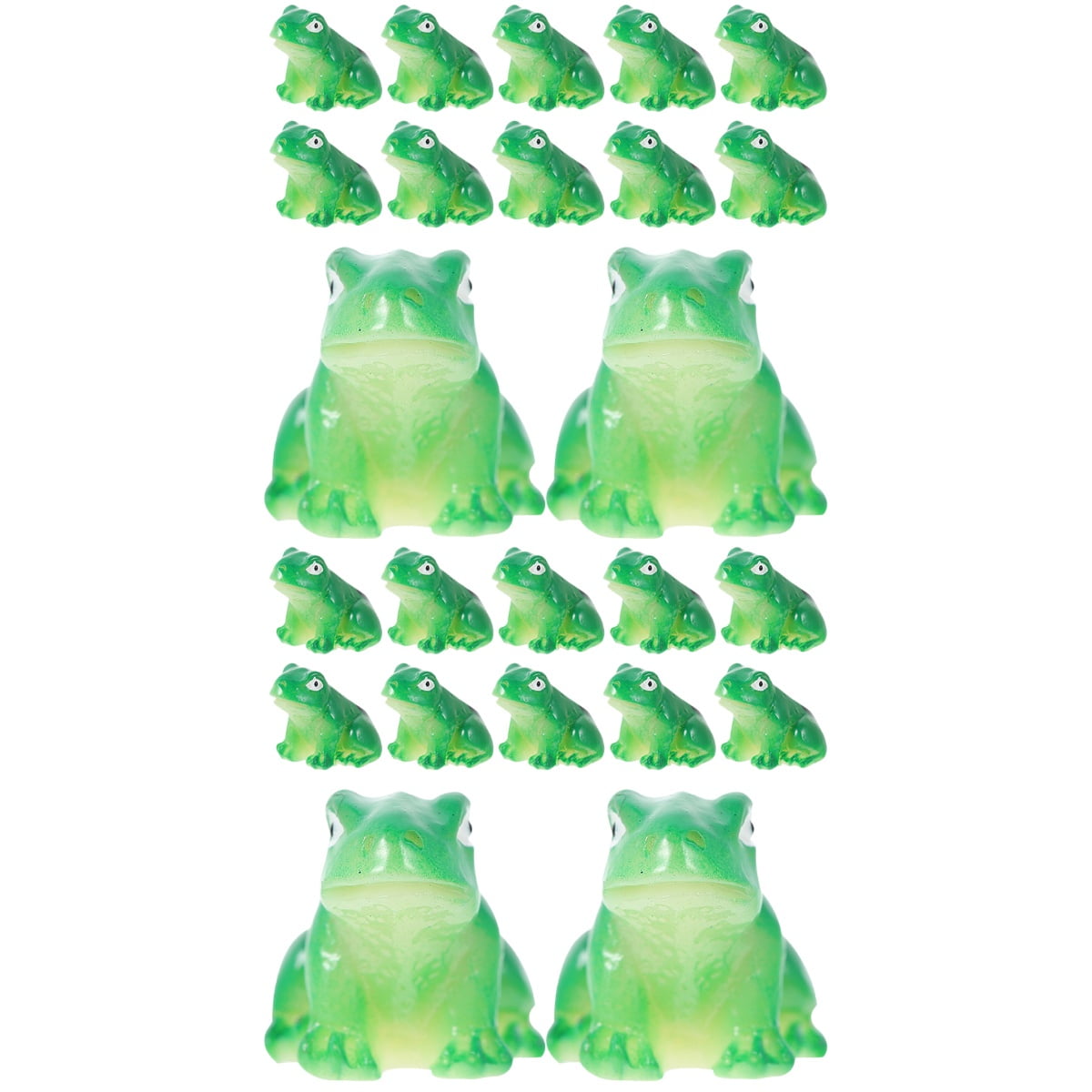 Worgeous 80 pcs Tiny Frog Figurines Mini Garden Frog Figurines Micro ...