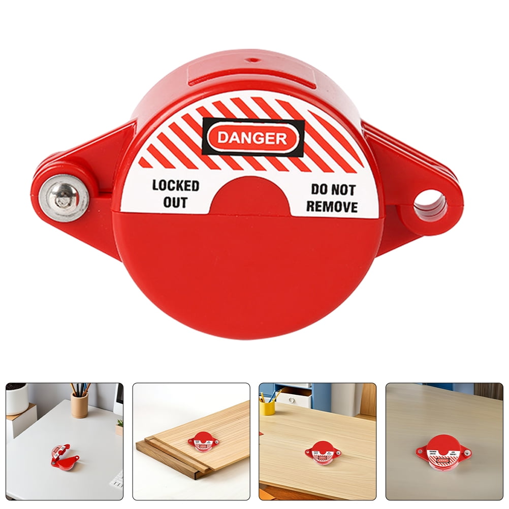 Worgeous 8PCS Valve Safety Lock Water Spigot Lockout Device Gas Valve ...